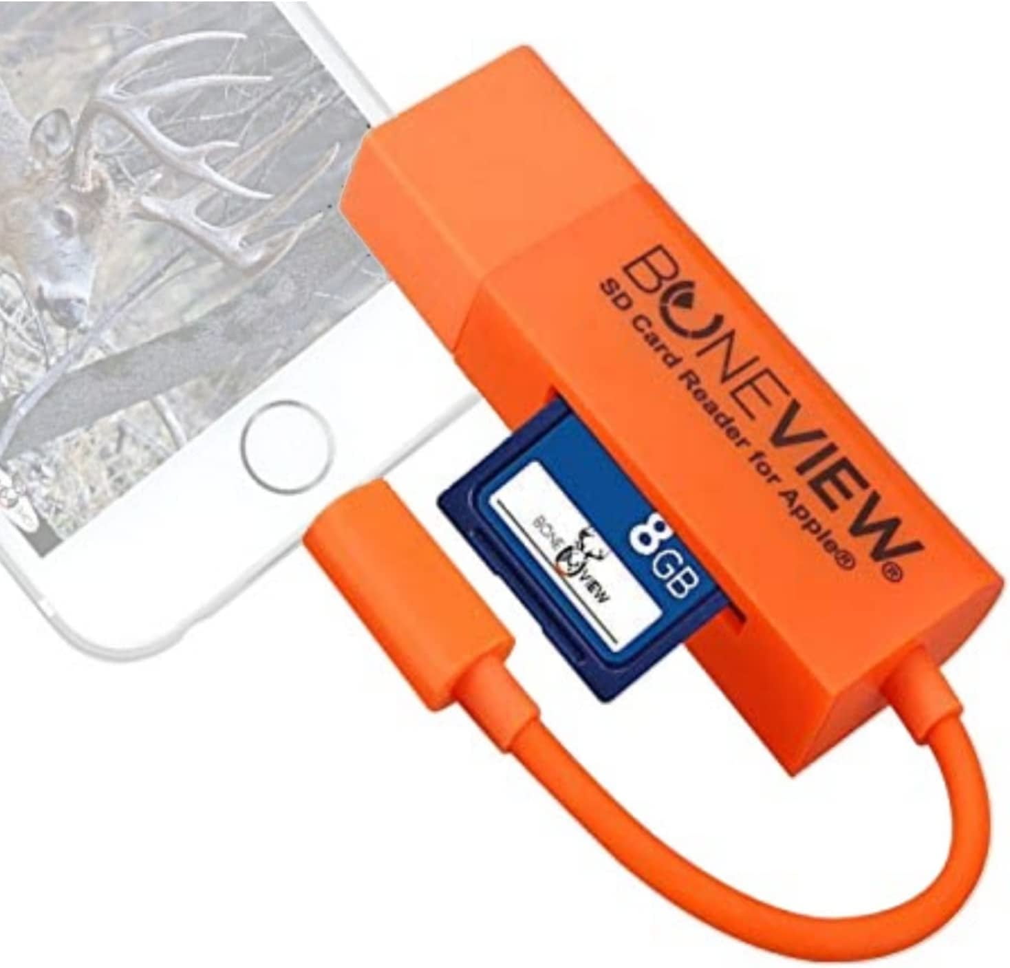 Trail Camera Viewer for iPhone, Corded SD Memory Card Reader Plays ...