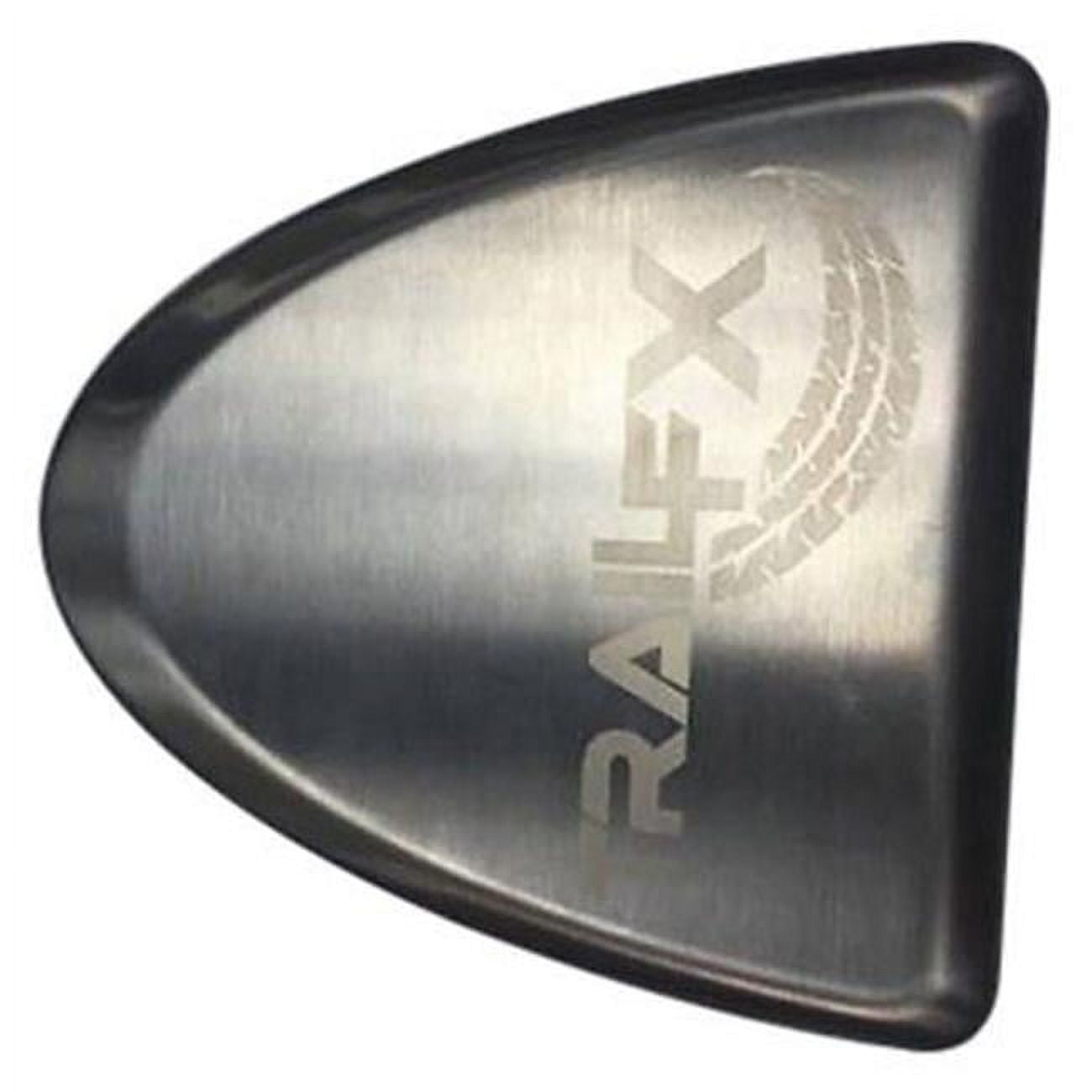 Trail FX T83-G9023S Standard Nerf Bar Logo Plate - Silver - Walmart.com