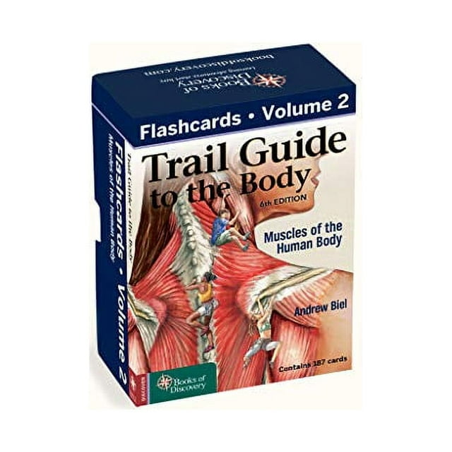 Pre-Owned Trail Guide to the Body Flashcards, Vol 2: Muscles of the ...