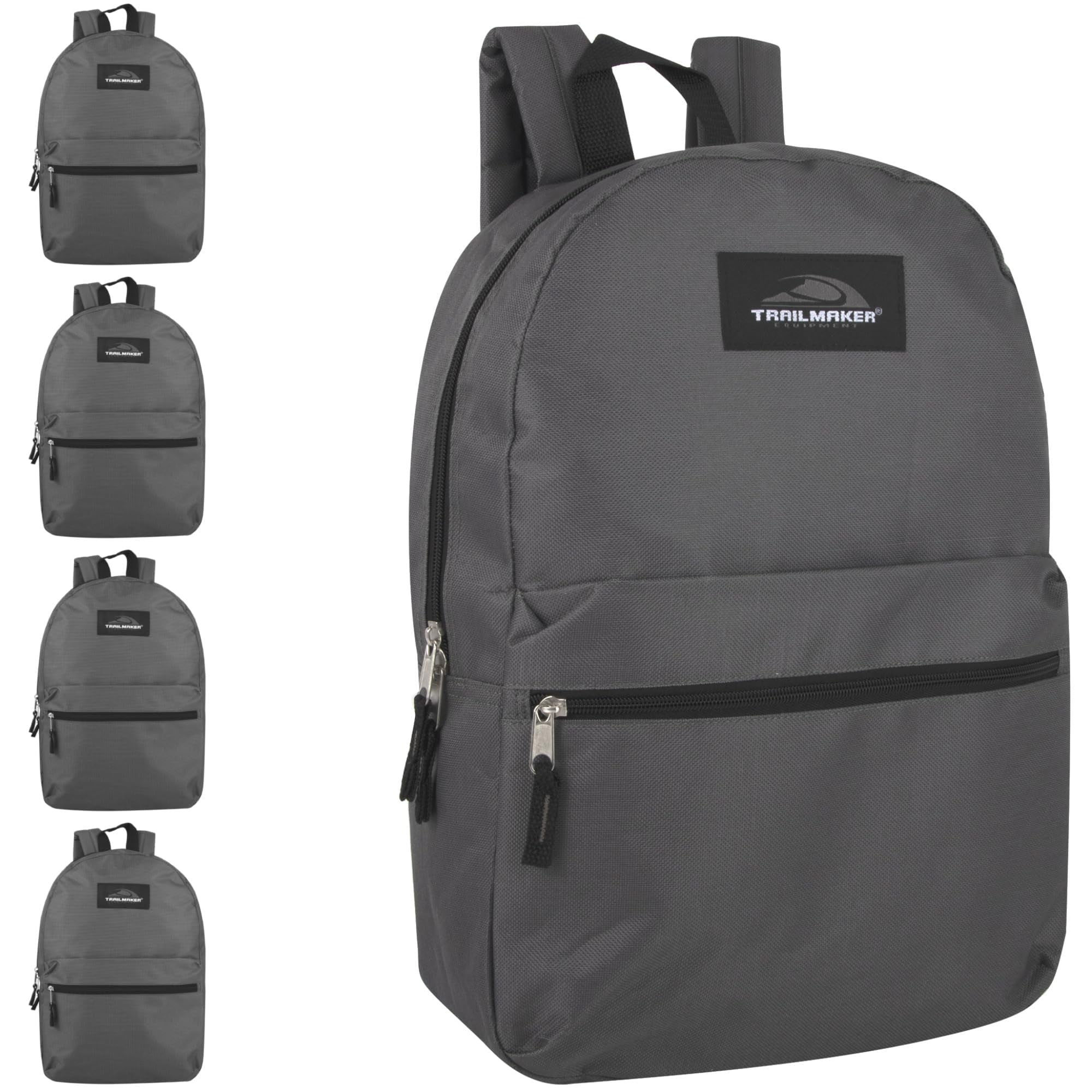 Trail Maker 24 Pack 17 Inch Classic Backpacks for Adults, Work, School ...