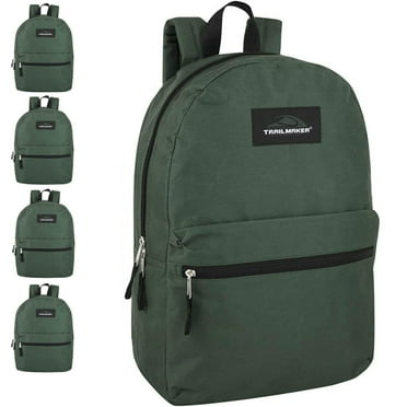 Track 17 Inch Classic Black Backpacks Bulk Case of 24 Wholesale ...