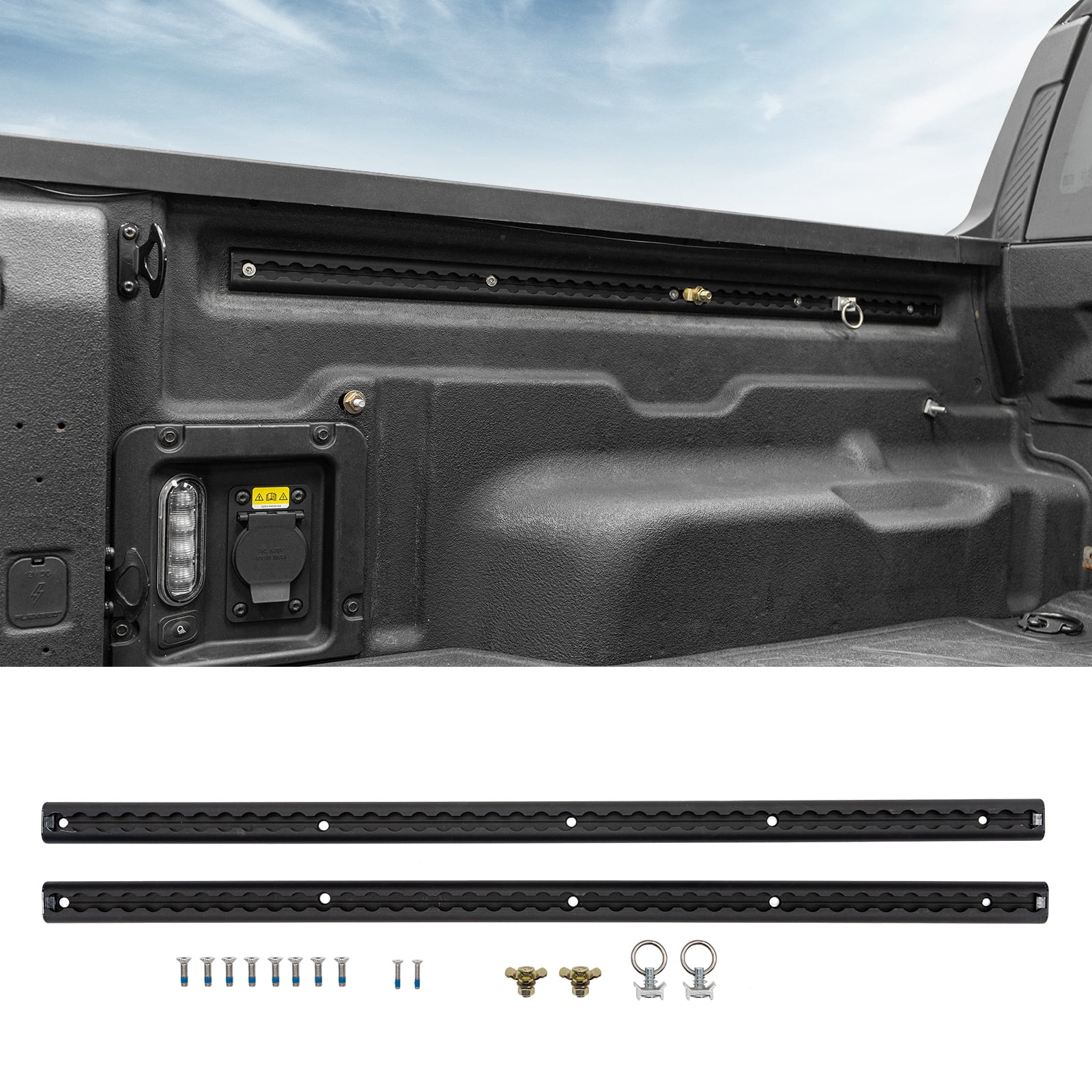 Trail Rail System for 2022-2025 Ford Maverick Side Rail Track Aluminum ...