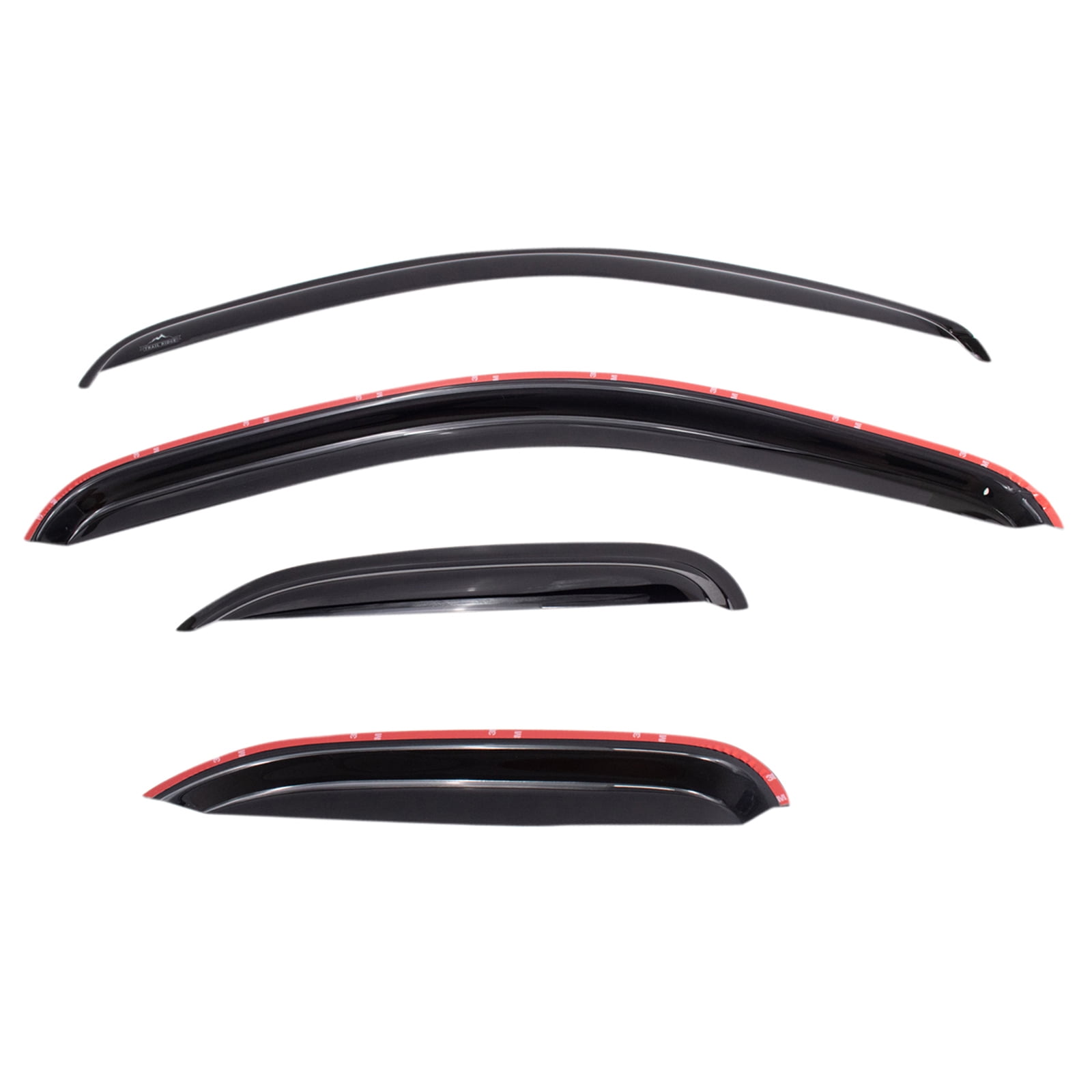 Trail Ridge Front & Rear Window Rain Deflector Guard Smoked for GM ...