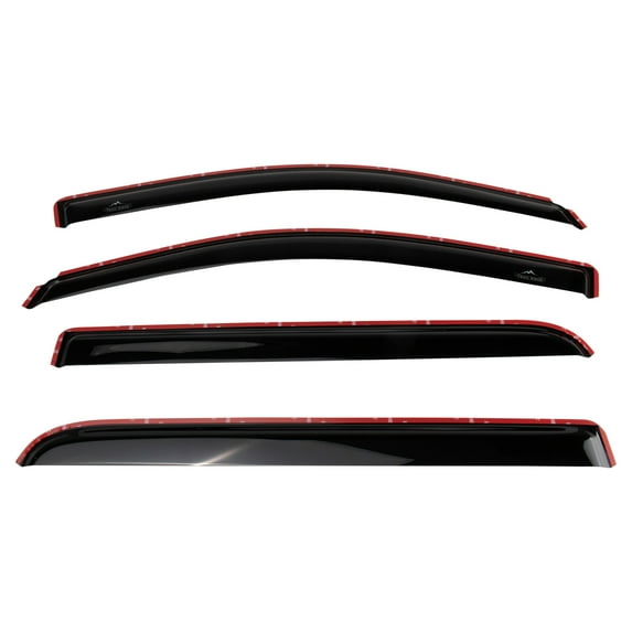 Trail Ridge Front & Rear Window Rain Deflector Guard Smoked for Tacoma ...