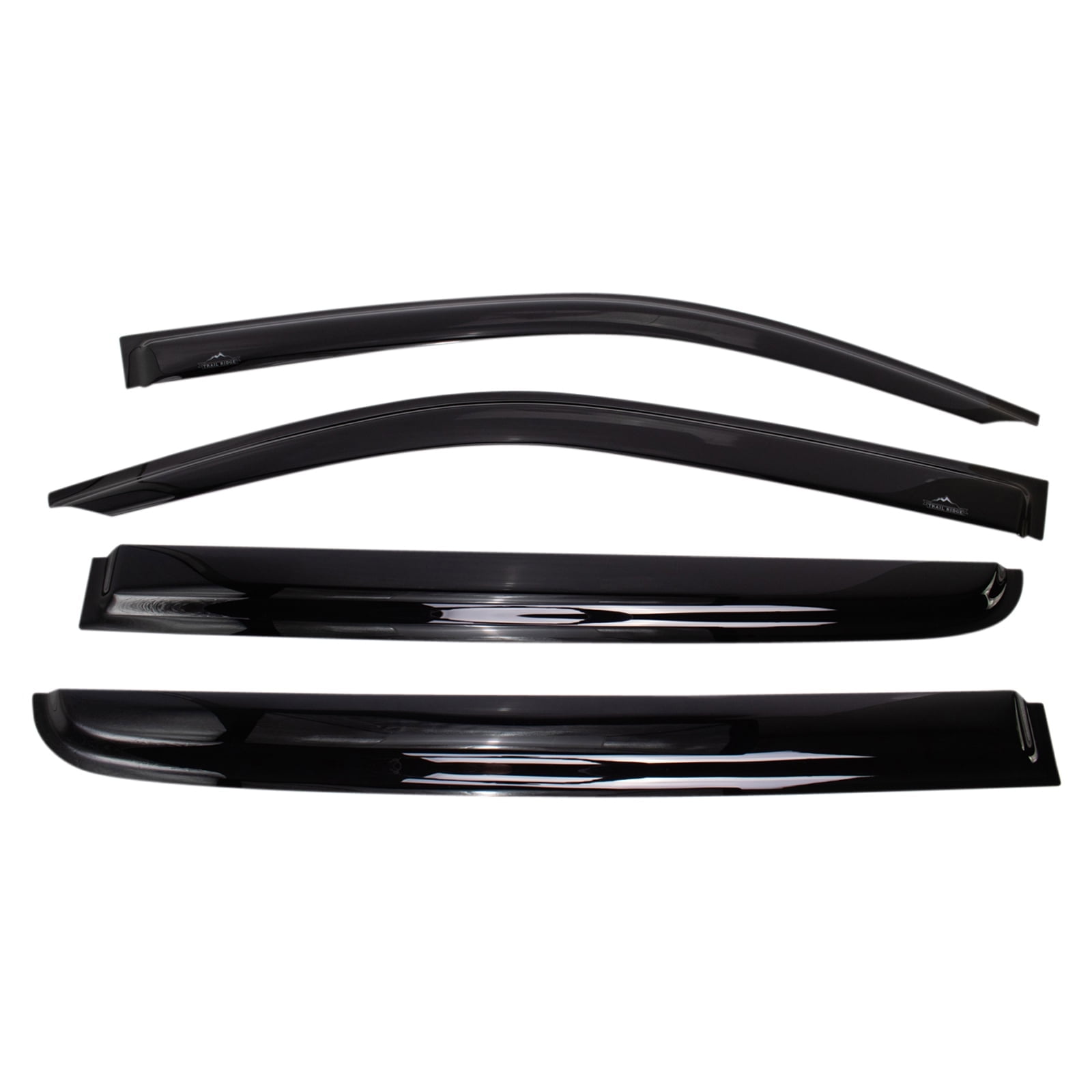 Trail Ridge Smoked Front & Rear Window Rain Deflector Guard for 2019 ...