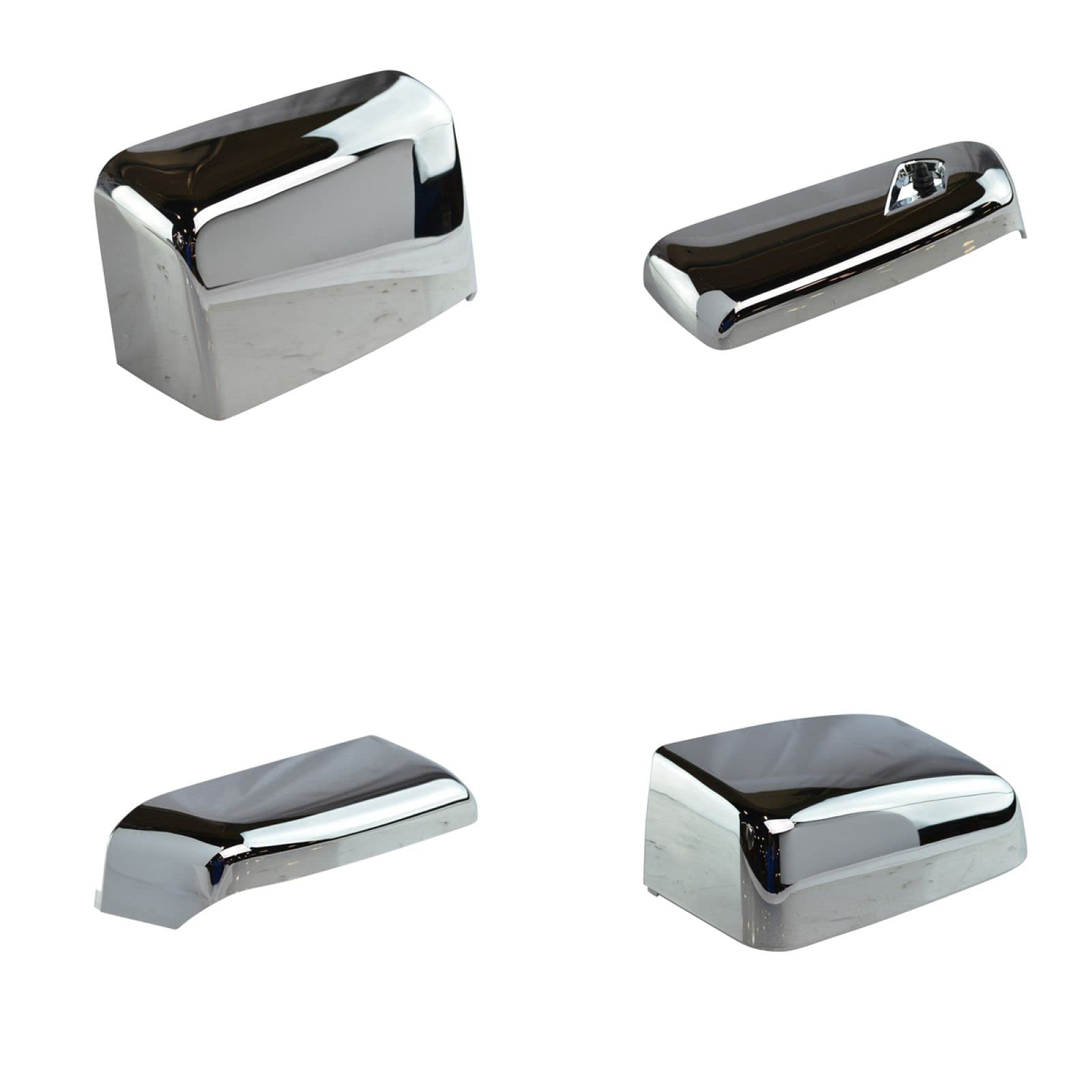 Trail Ridge Tow Mirror Cap Chrome Lower Set of 4 for GM Diesel with OAT ...