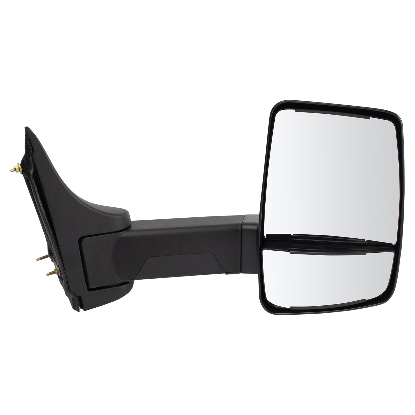Trail Ridge Manual Textured Black Towing Mirror for Chevy GM Cutaway ...