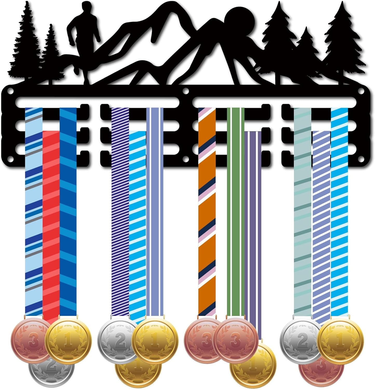 Trail Running Medal Holder Medal Hangers Medal Rack Display Marathon ...