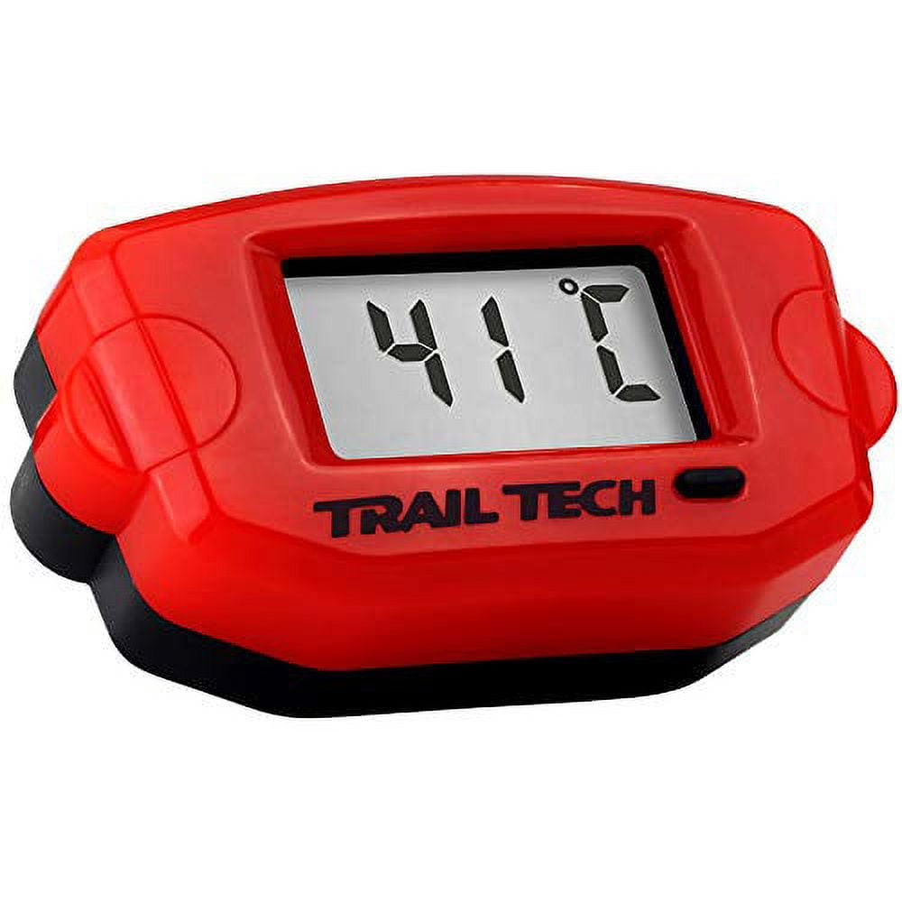 Trail Tech 742-EF6 Surface Mount Universal Temperature Meter w/ Fin ...