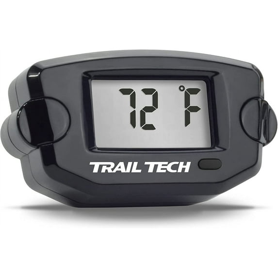 Trail Tech 742-ES2 TTO Temperature Digital Gauge Threaded Plug 1/8-28 BSPP Sensor - Walmart.com