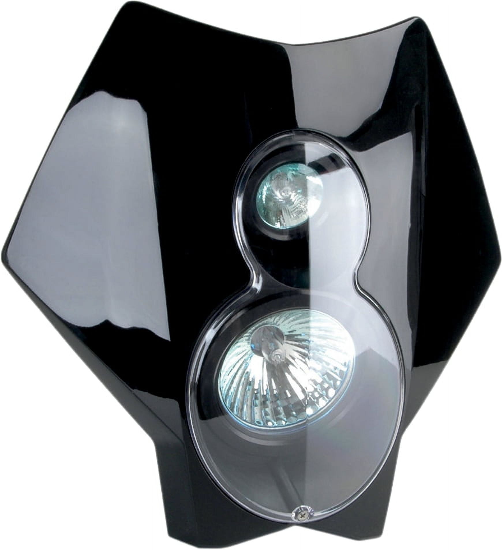 Trail Tech X2 Halogen Headlight Black 36T2-70 - Walmart.com