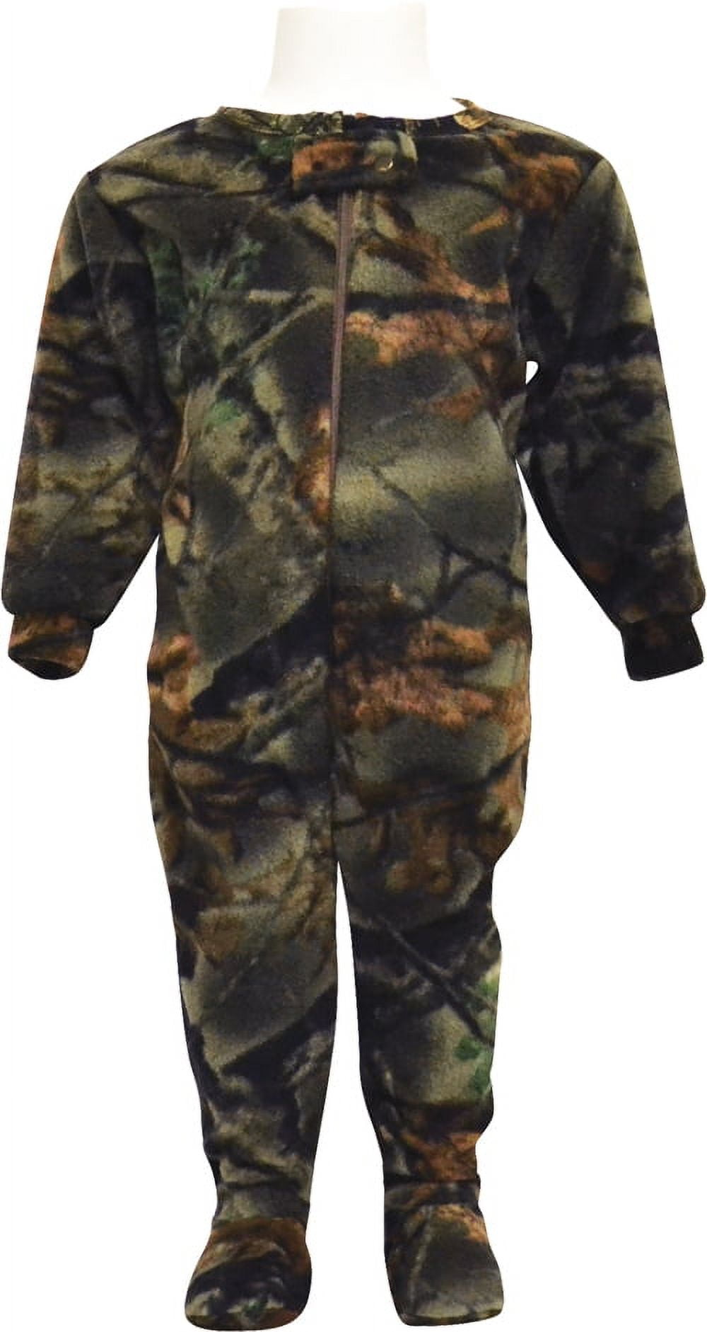TrailCrest Infant Camo One Piece Sleep and Play Fleece Footie, Camo, 0 ...