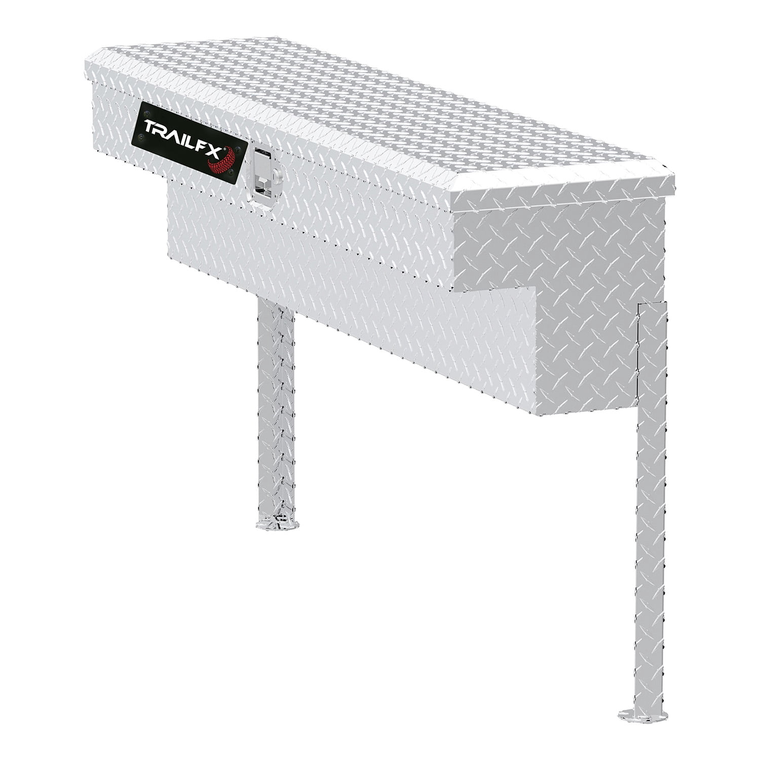 TrailFX Aluminum Tool Box, Side Mount, Standard Profile, 3 Cu. Ft. for ...