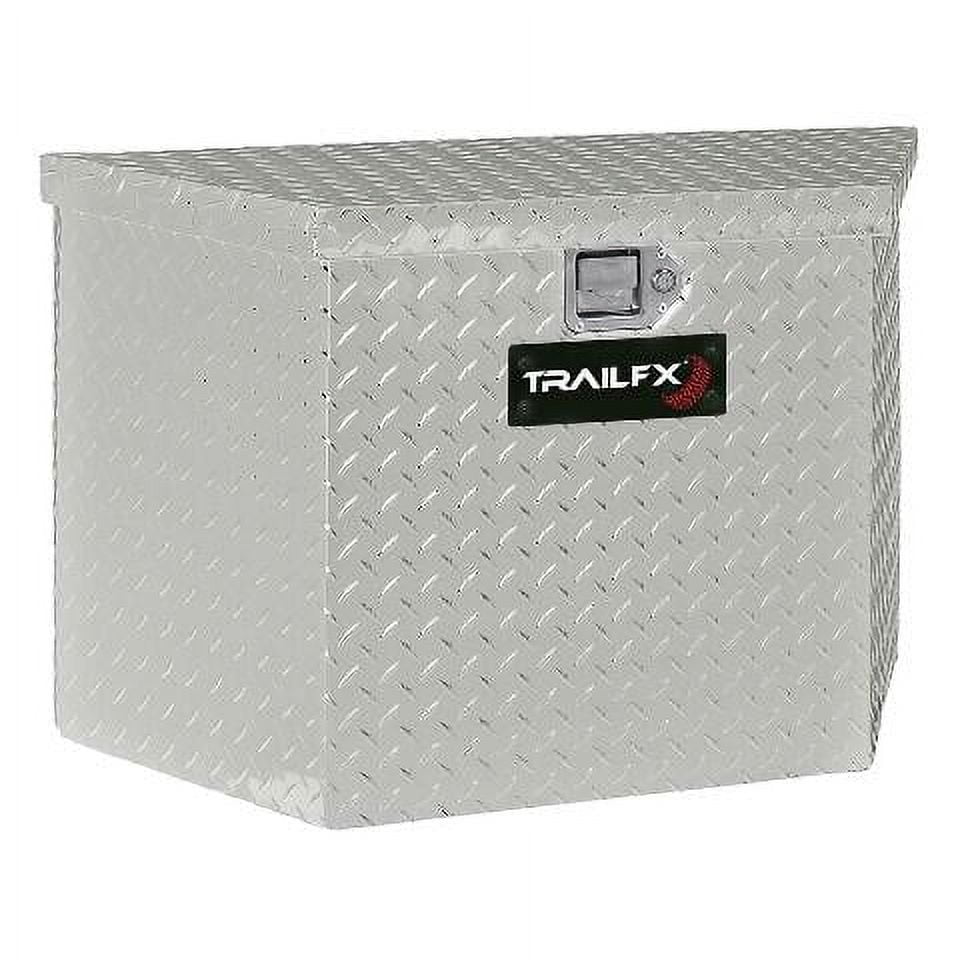 TrailFX 201341 Trailer Tongue Box Standard Profile 4.1 Cu. Ft. Tool Box ...