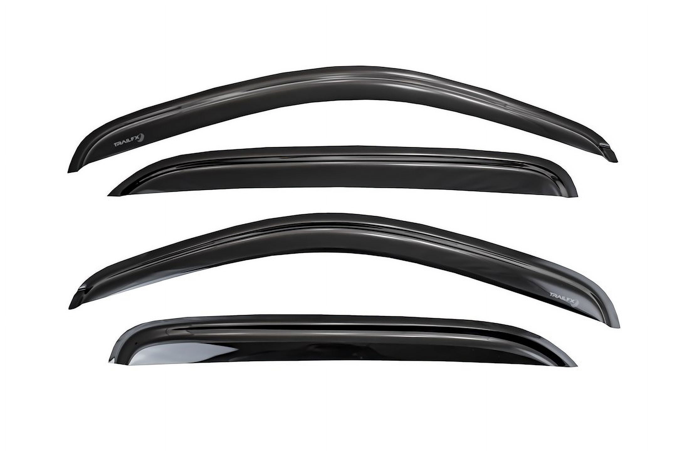 TrailFX 4992H TFX 4-PC Window Vents RAINGUARDS - Walmart.com