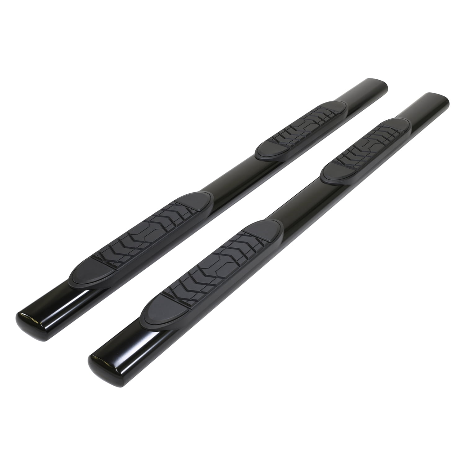 TrailFX A7057B Steel Oval Black Powder Coated Nerf Bar - Walmart.com