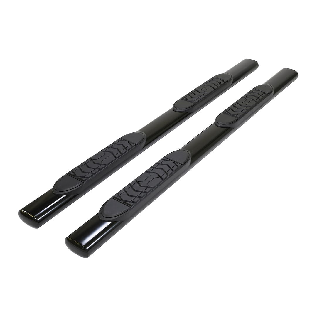 TrailFX A7101T Nerf Bar TFX 5" Oval Straight Side Bars Black Steel ...