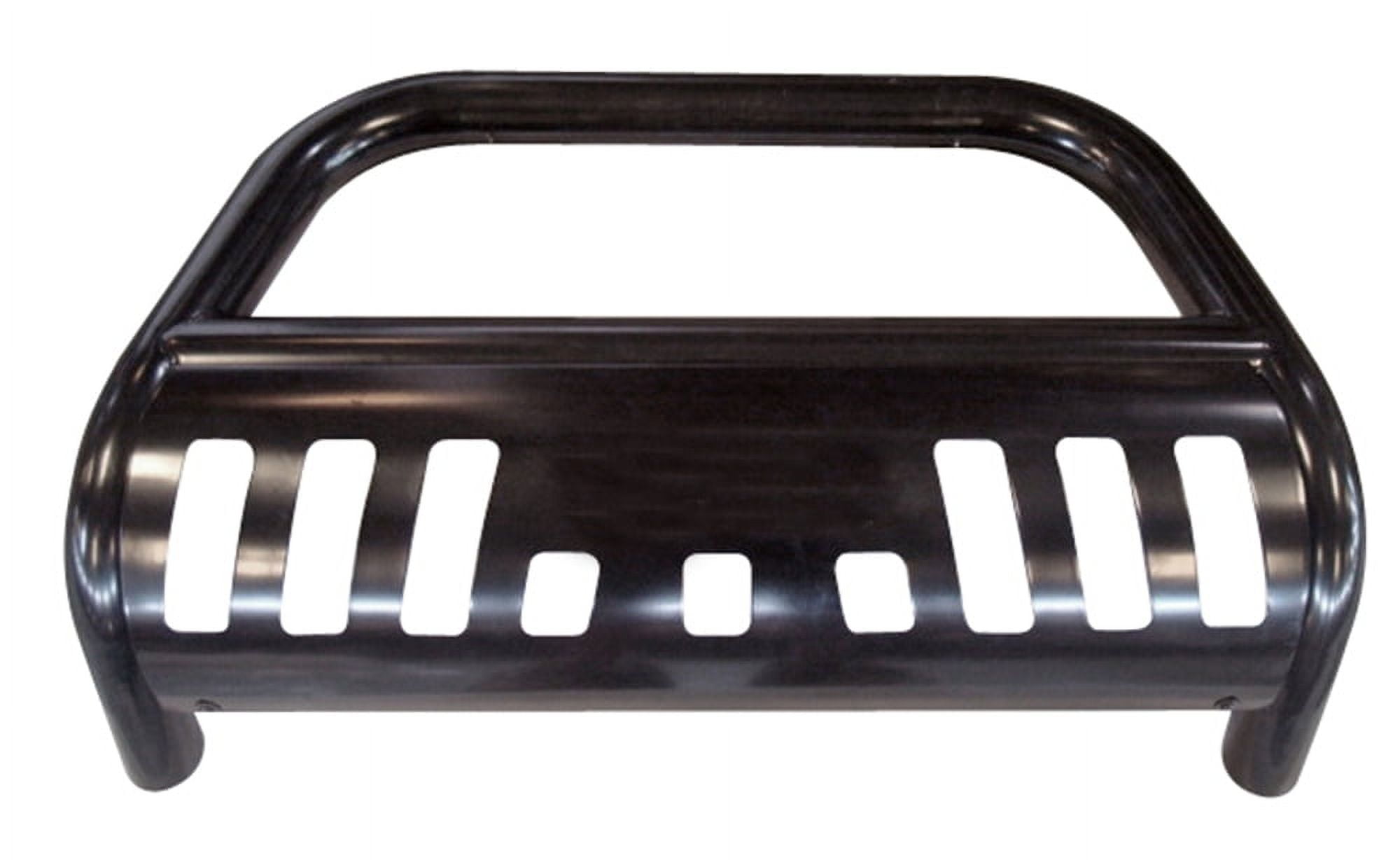 TrailFX B0038B Bull Bar Black Powder Coated 3 Inch Yes with skid plate ...