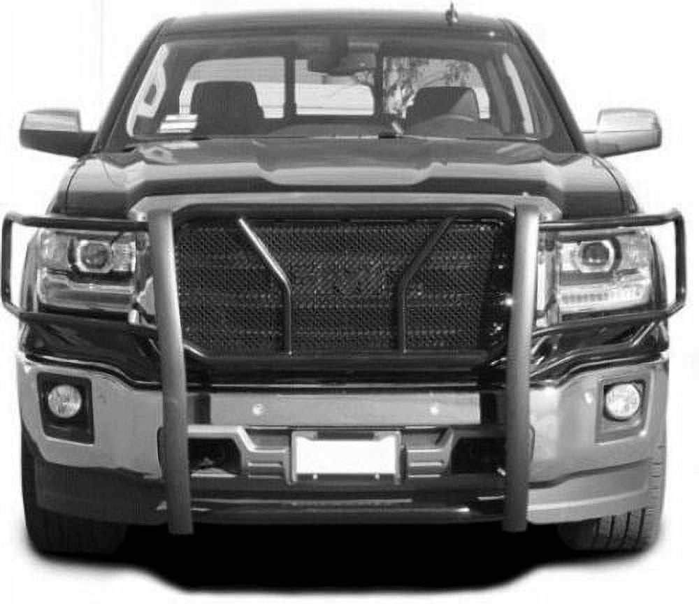 TrailFX E0513B 1-Piece Black Powder Coated Grille Guard - Walmart.com