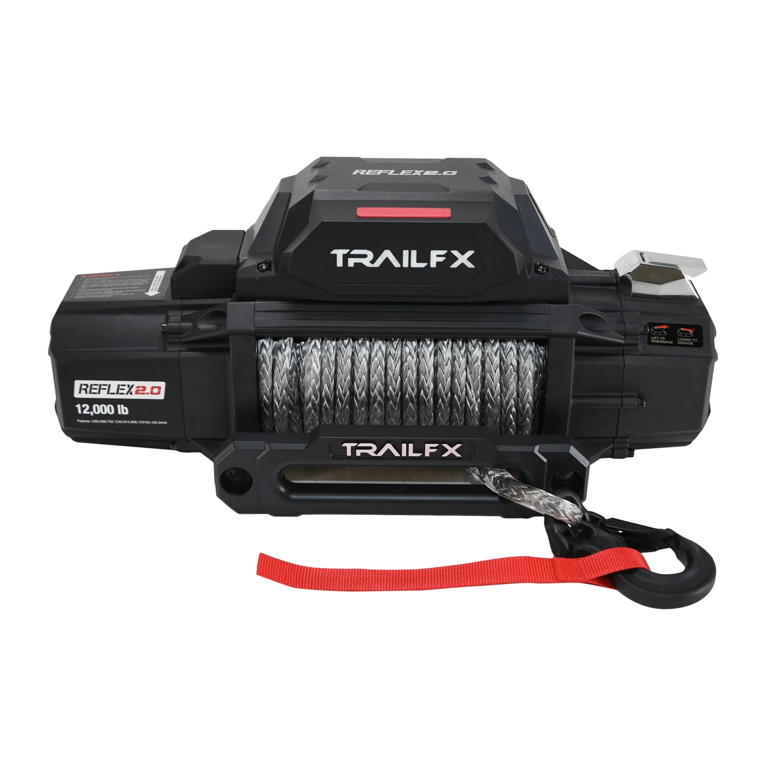 TrailFX WRS212B 12000 lbs. Vehicle Recovery Winch - Walmart.com