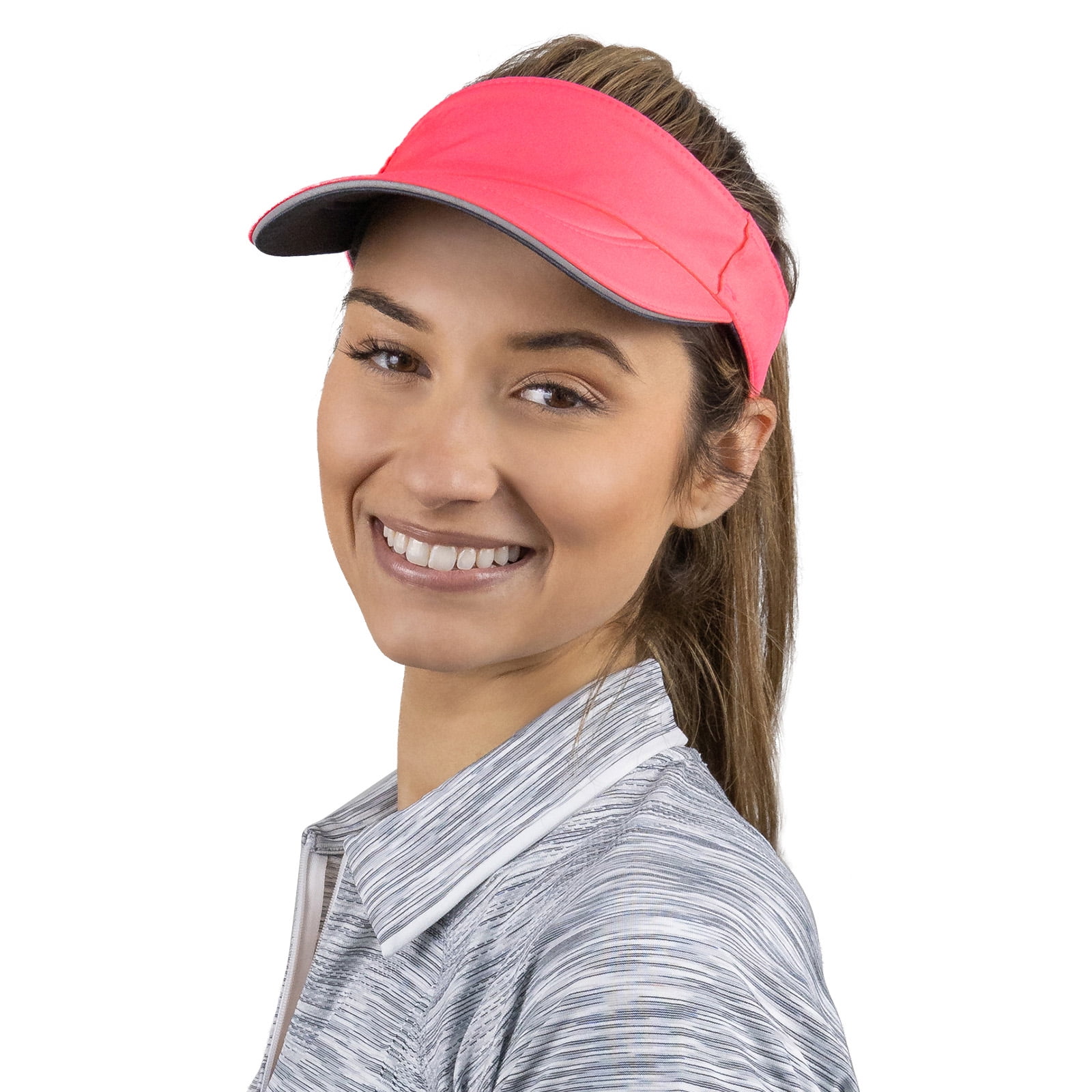 TrailHeads Womens Sun Visor Hat for Running, Golf and Tennis - Recycled ...