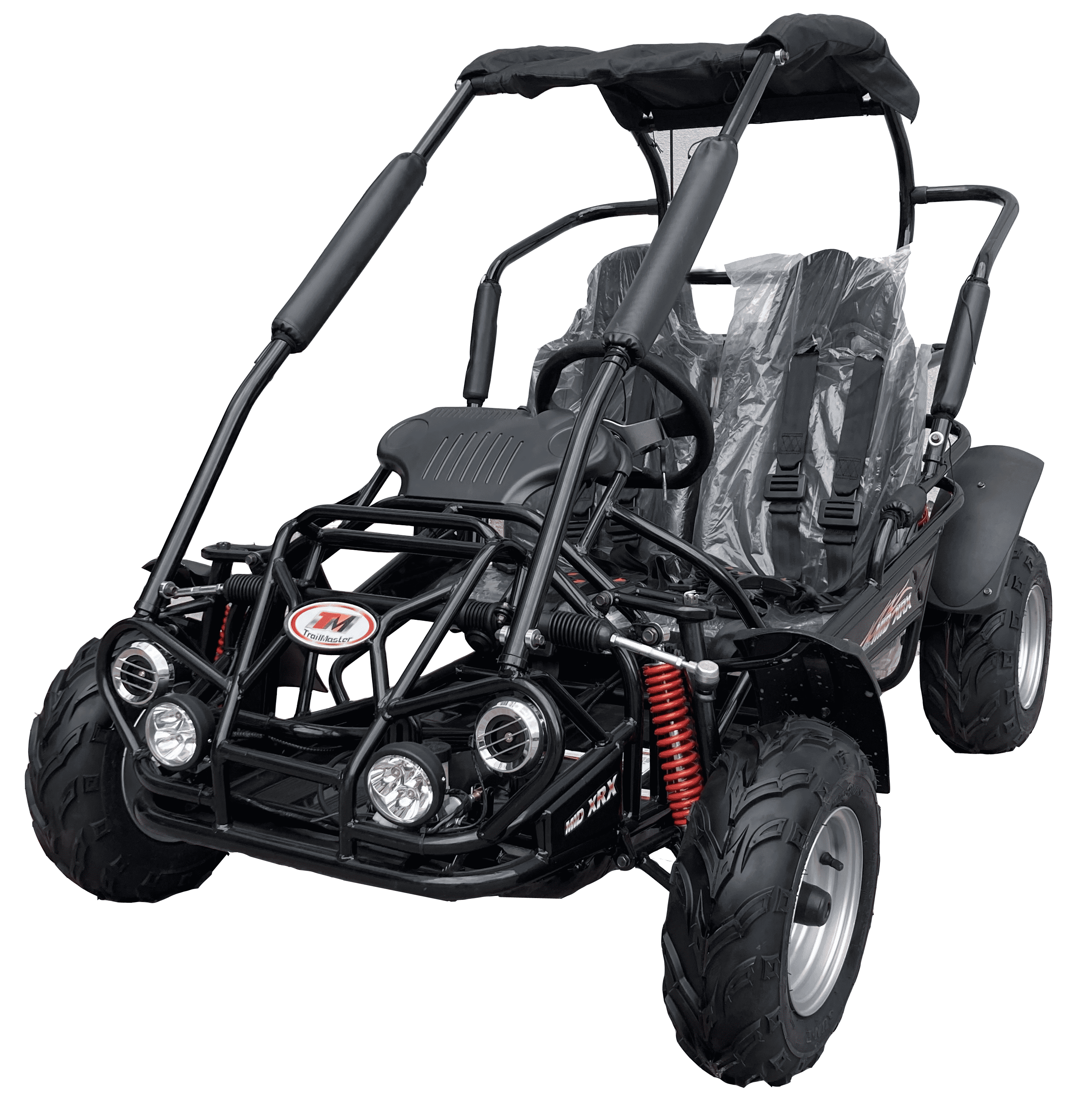 TrailMaster Mid XRX Youth Go Kart, 200cc, Ages 8–14, Up to 25 MPH, Dual ...