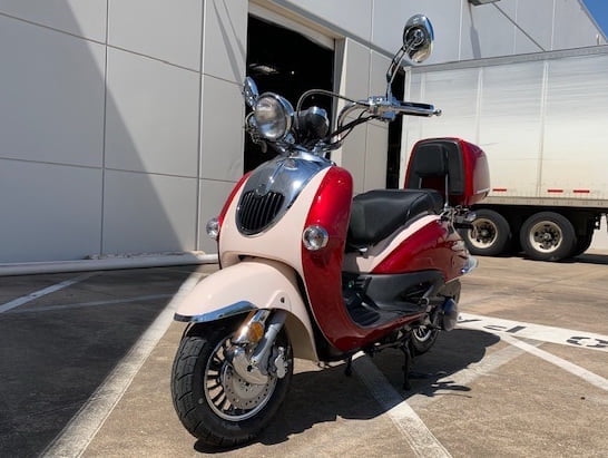 TrailMaster Sorrento 150 Scooter, 149.6cc 4-Stroke Engine, CVT ...