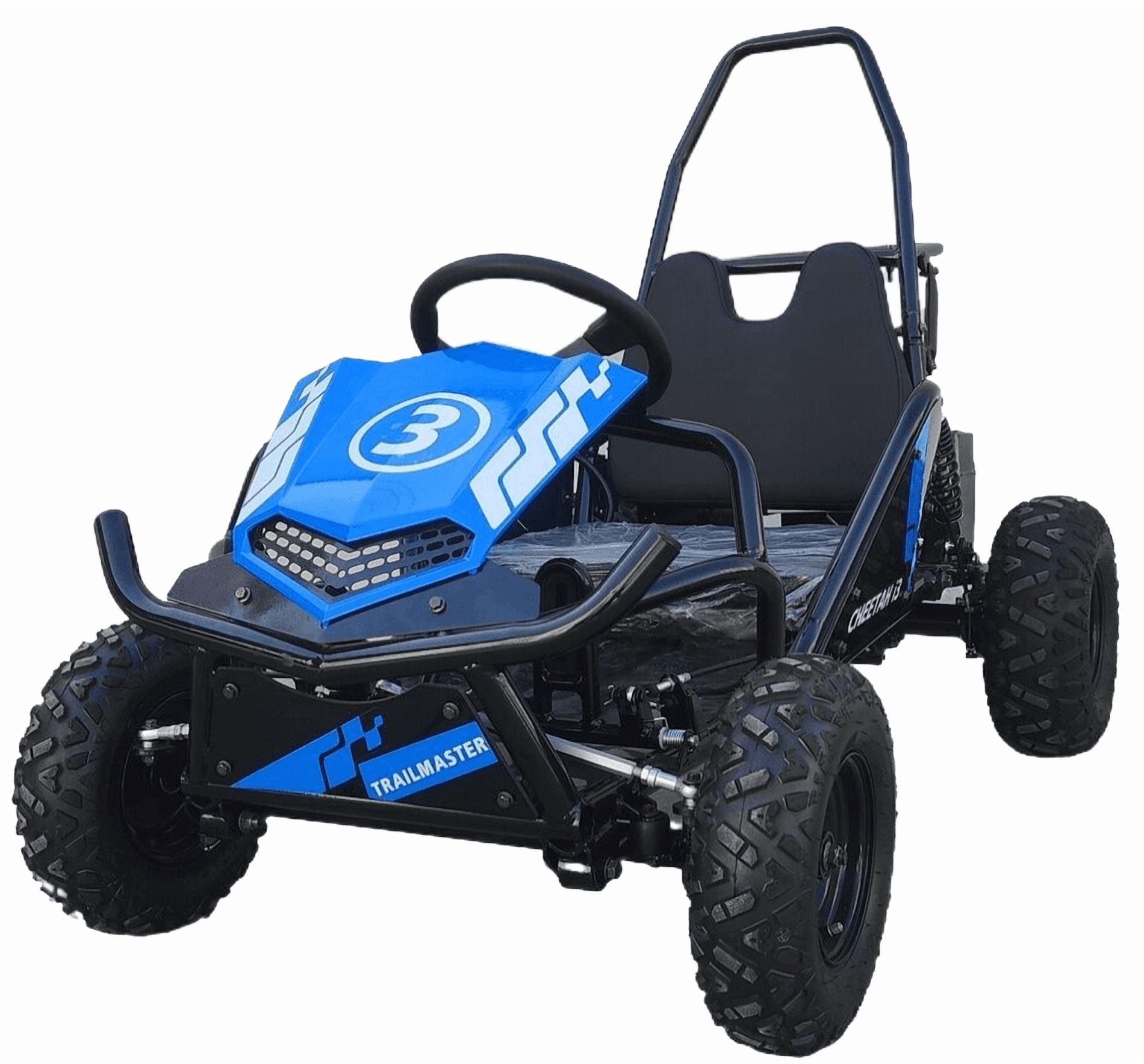 TrailMaster i3 Electric Kids Go Kart, Single Seat, 500W Motor, 36V ...