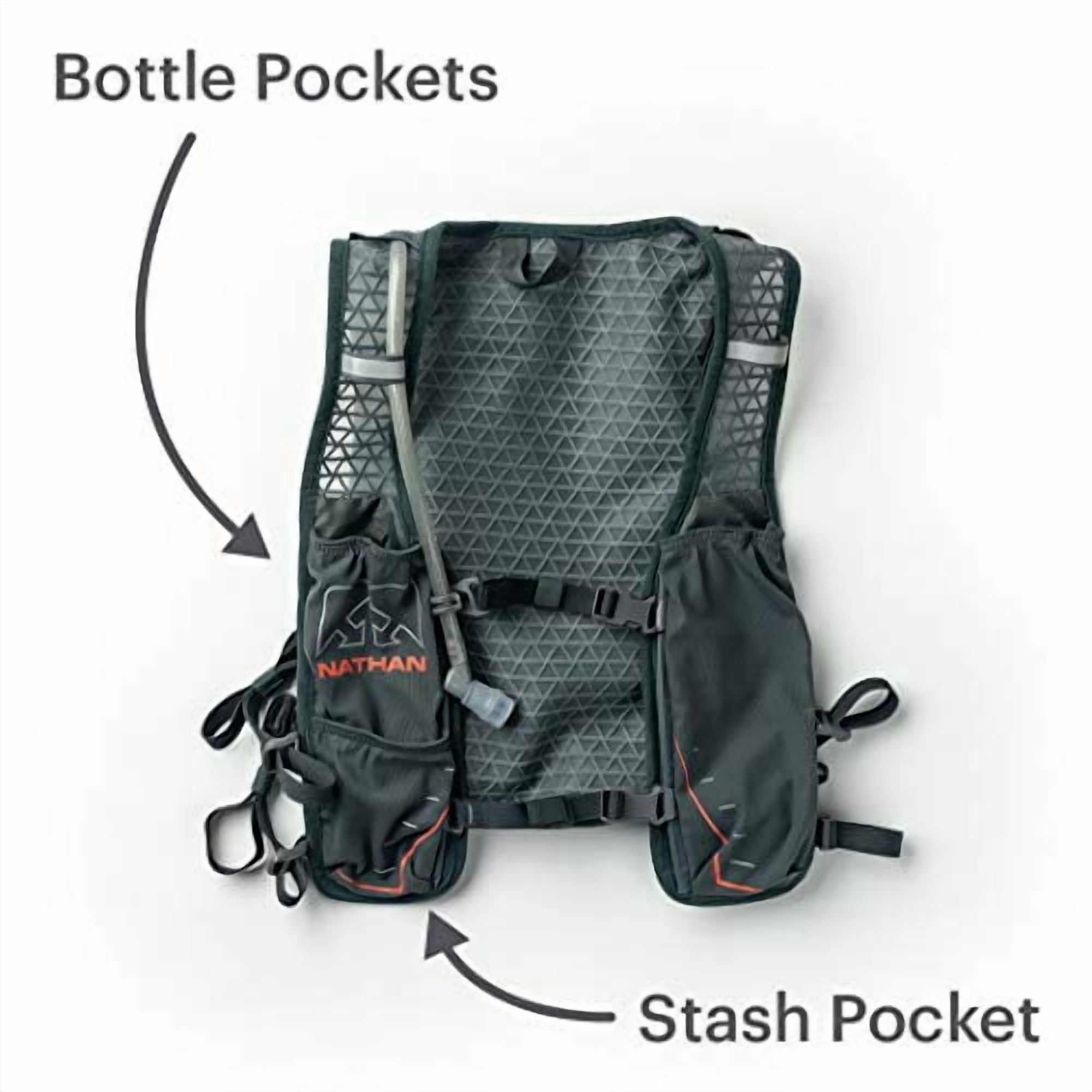 TrailMix 7L Running Vest for Men & Women, Hydration Vest w/ 2L Bladder ...