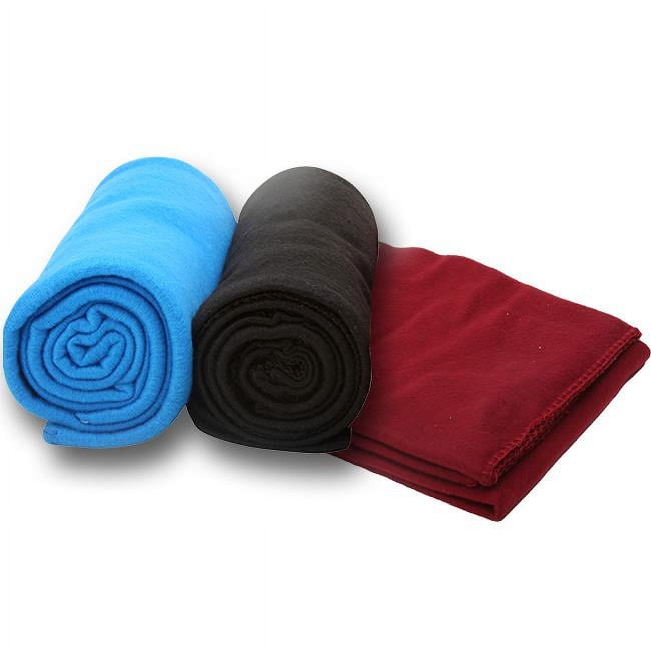 TrailWorthy All Purpose Fleece Blanket (Case of 16) Red - Walmart.com