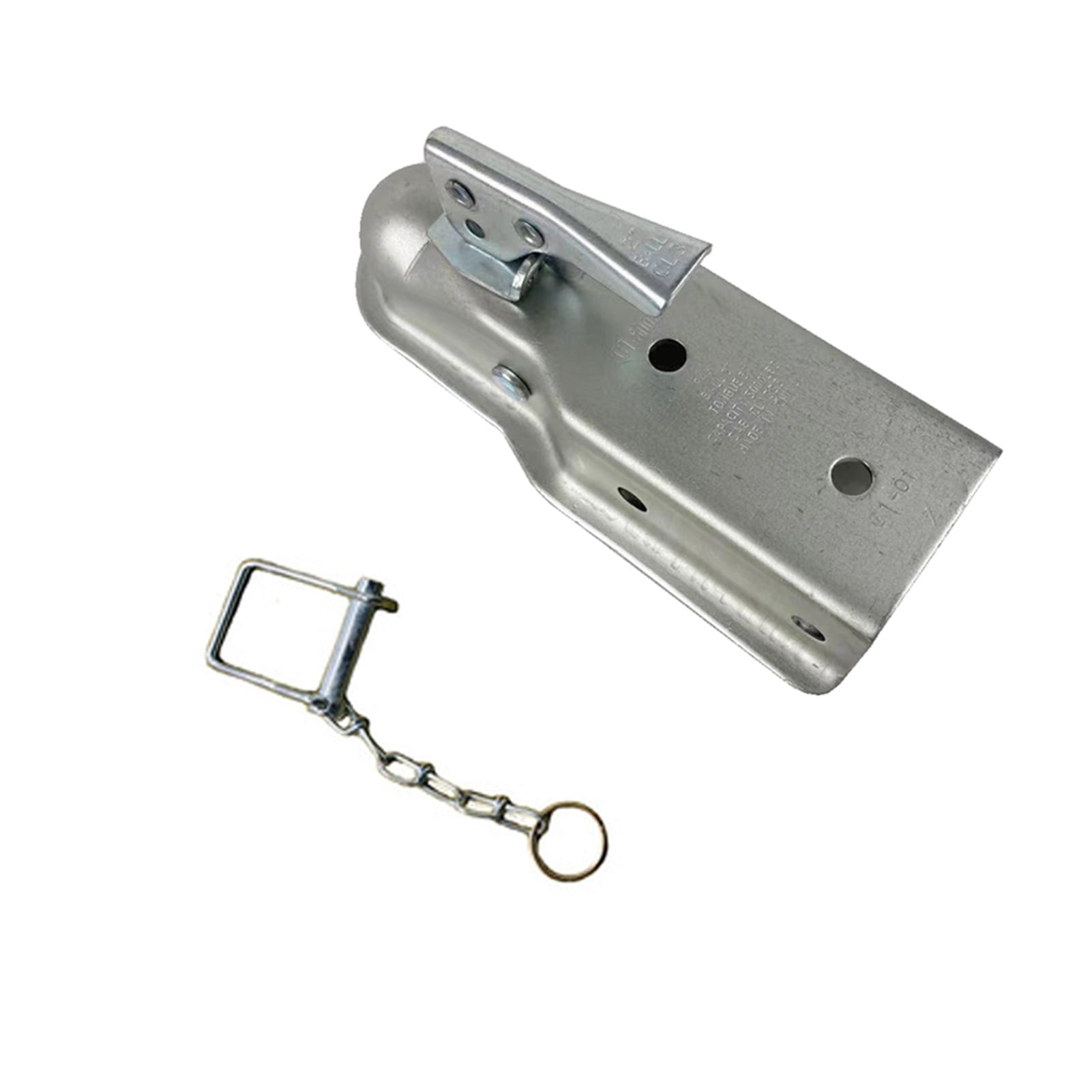 Trailer 2" x 3" 5000lbs Trailer Coupler Hitch Ball Coupling Straight ...