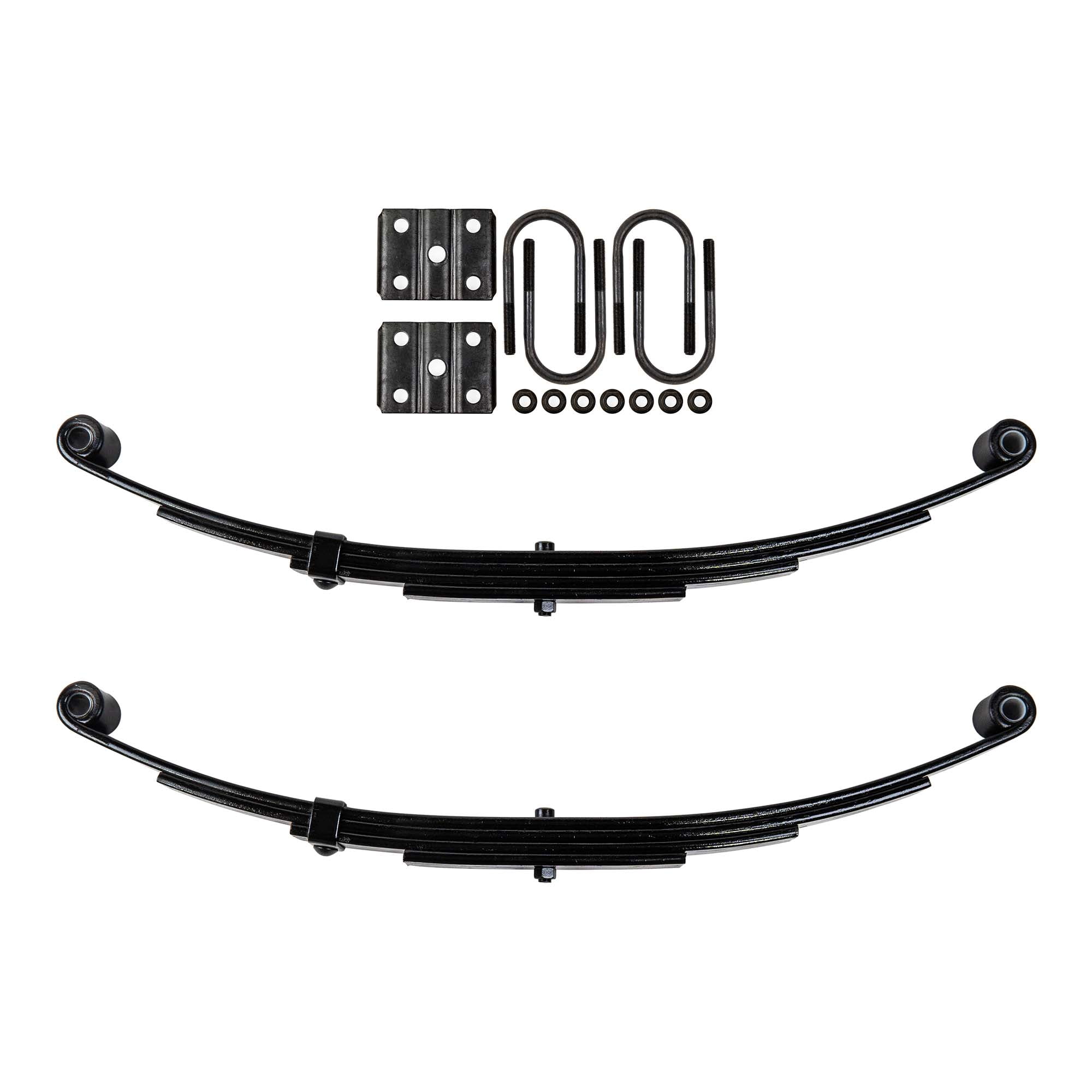 THE TRAILER PARTS OUTLET Trailer 4 Leaf Double Eye Spring Suspension ...