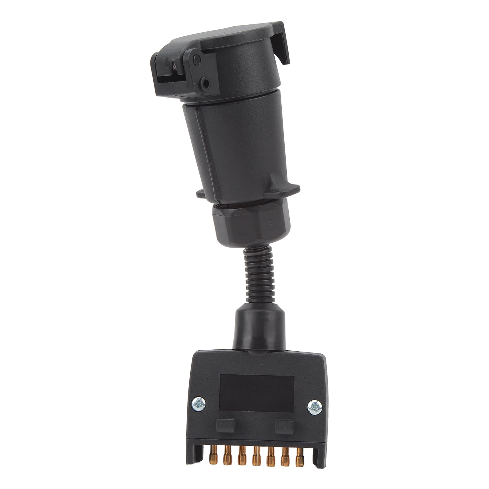 Trailer Adapter Plug 7 PIN Round Female to Flat Male Simple to Operate ...