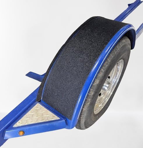 Trailer Boat Camper Rock Guard Black Peel-n-Stick Stick Embossed Vinyl 9″ Wide x 72″L (.016) 16 ...