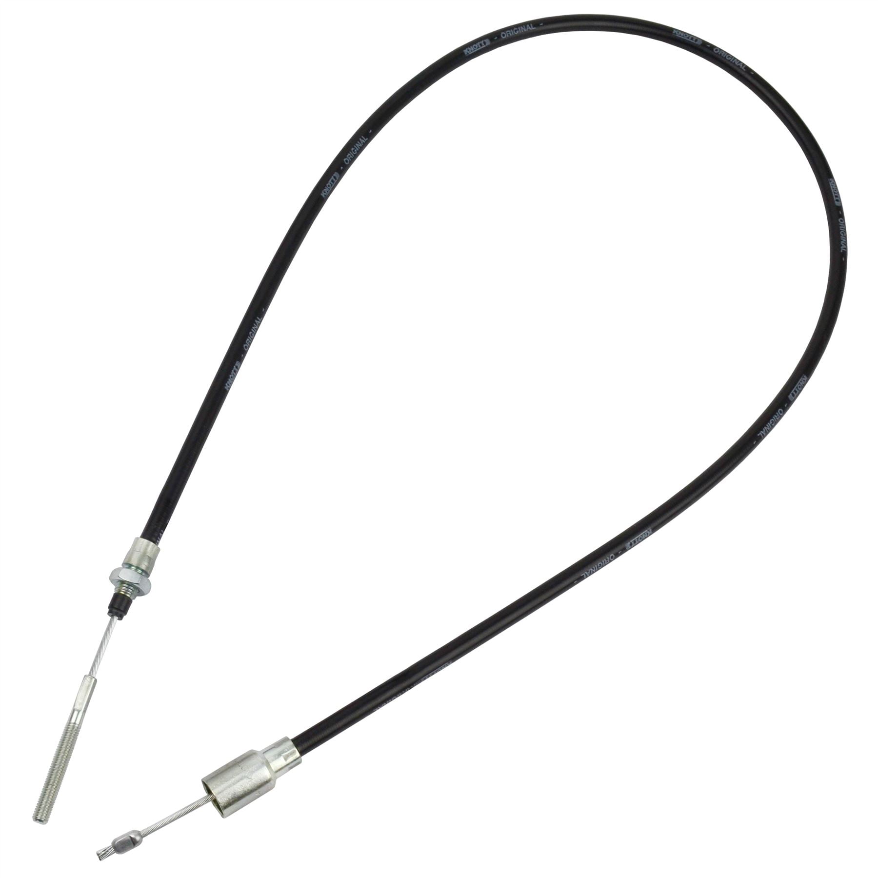 Trailer Brake Cable Knott Detachable Threaded End 1630mm Outer 1840mm ...