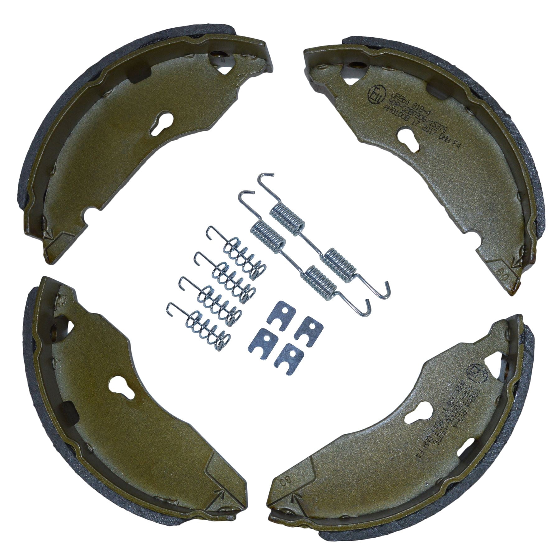 Trailer Brake Shoe Replacements Spring Kit 160mm x 35mm For ALKO Brian ...