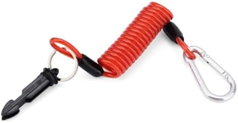 Trailer Breakaway Cable, 4ft Trailer Emergency Brake Cable High Rebound ...