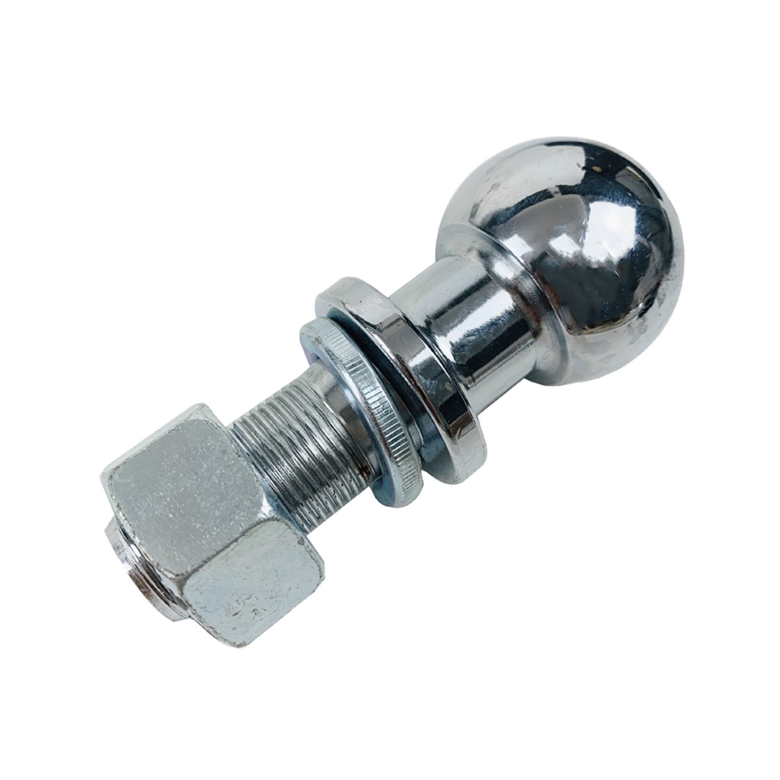 Trailer Chrome Long Neck 50MM 1"(M25) Shank Dia Trailer Hitch Tow Ball ...