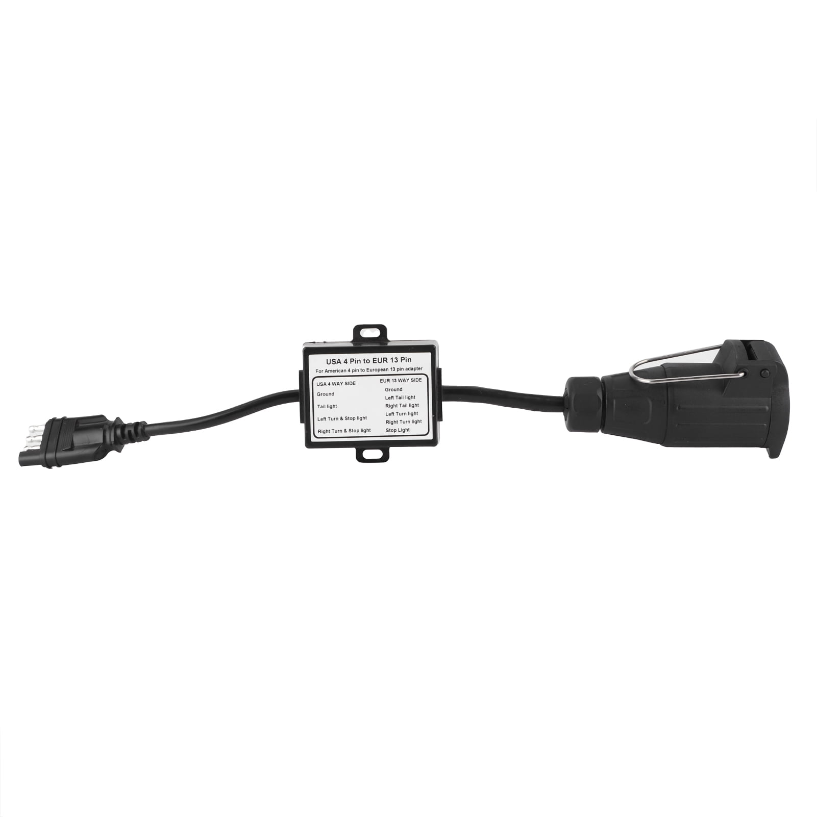 Trailer Connector Light Cable Converter Conversion Adaptor European 7 ... Trailer Connector Light Cable Converter Conversion Adaptor European 7 ...