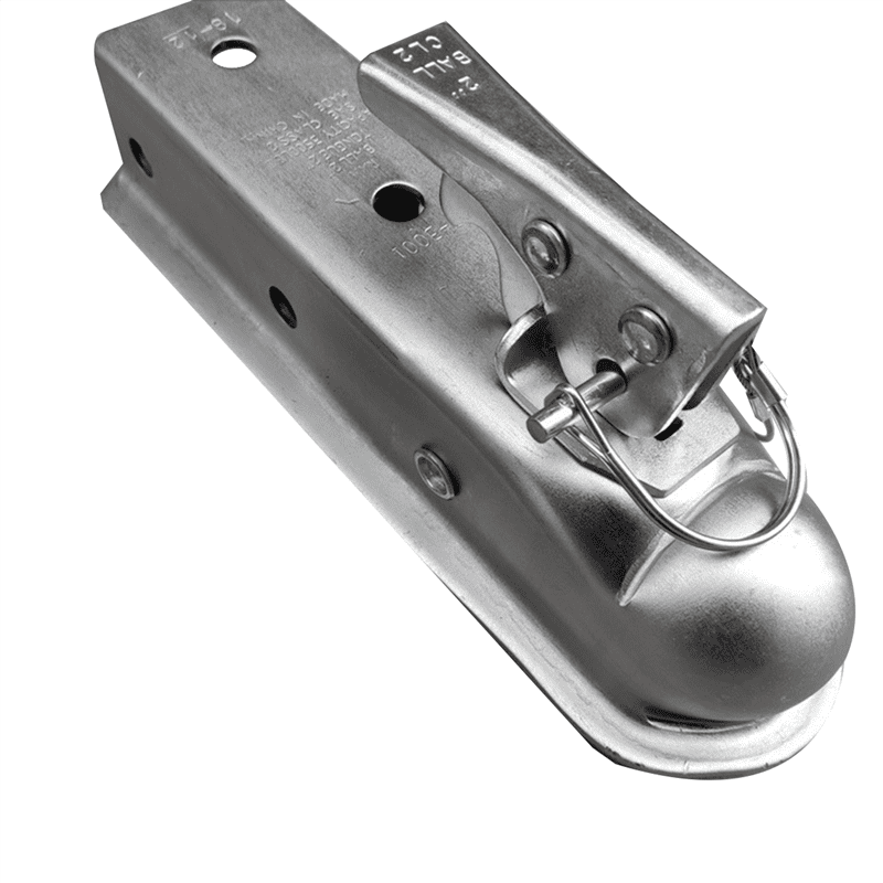 Trailer Coupler 2 X 3 Inch Hitch Ball Coupling Straight Tongue 5000 Lbs ...