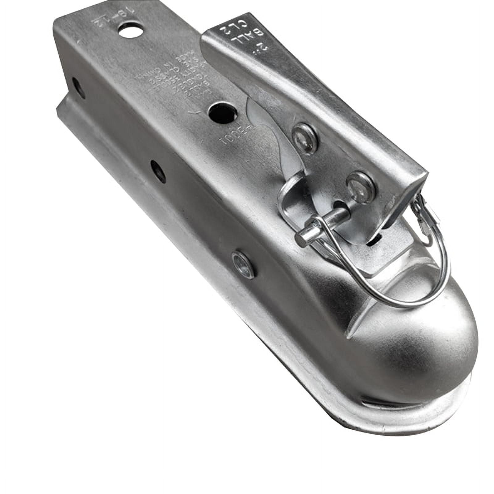 Trailer Coupler 2 X 3 Inch Hitch Ball Coupling Straight Tongue 5000 Lbs ...