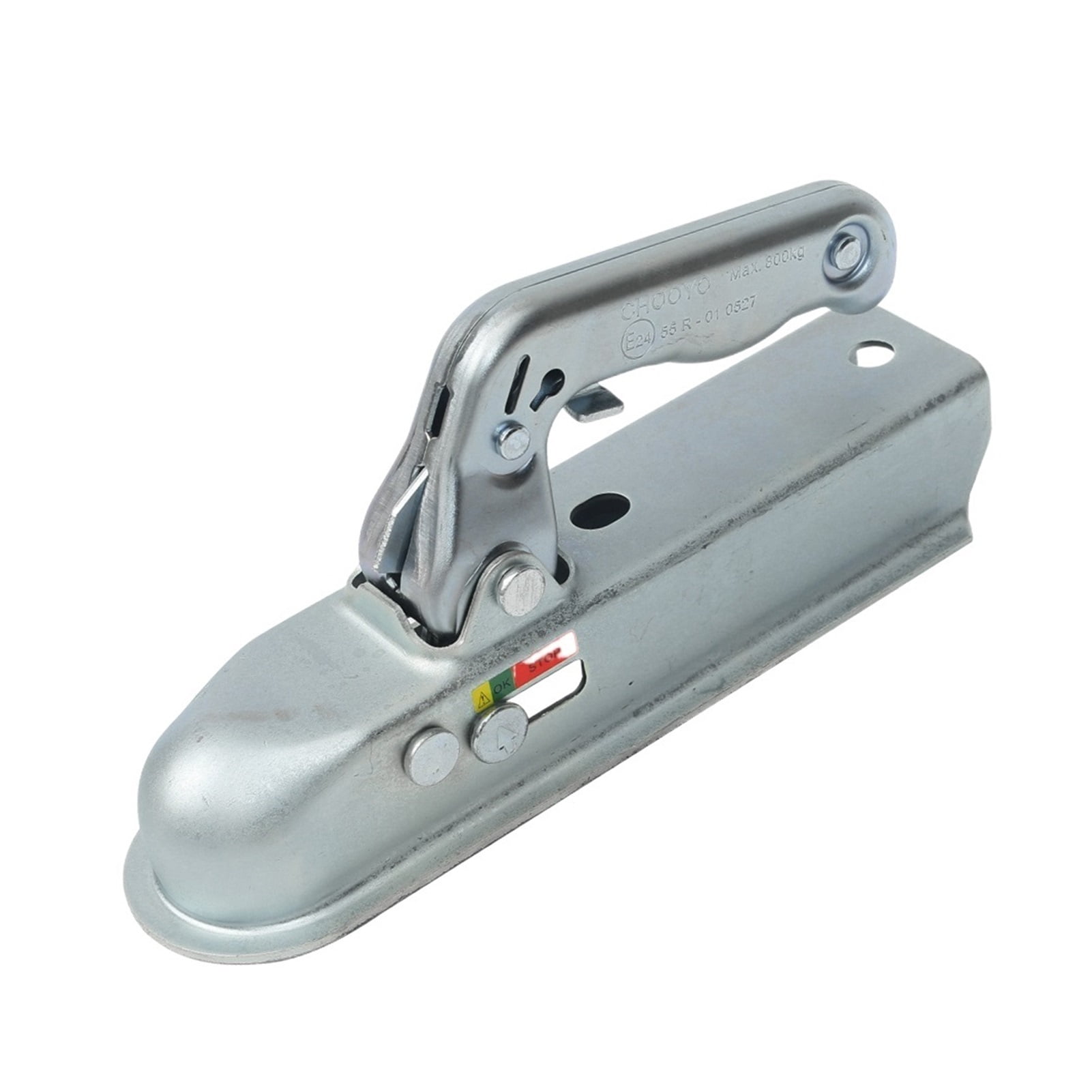 Trailer Coupler For 50mm Hitch Ball Square 50mm Channel RV Parts Camper ...