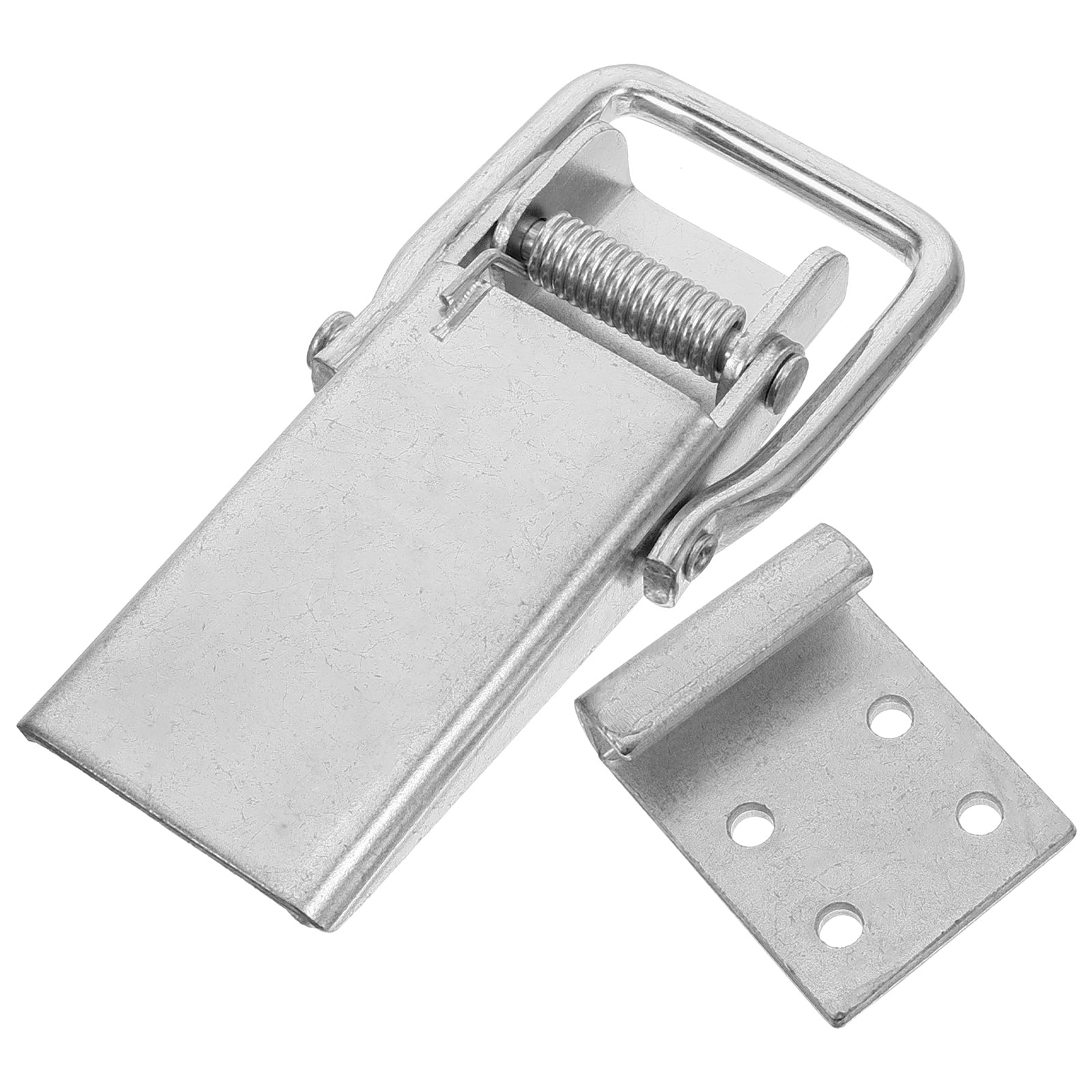Trailer Coupler Pin Heavy Duty Silver Galvanized Lock for Replacement 1 ...