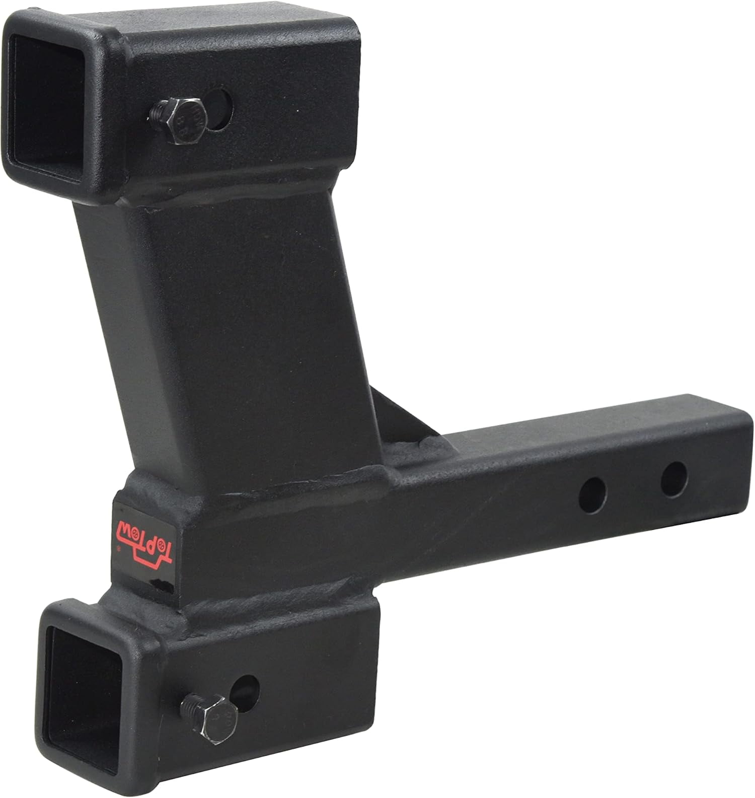 Trailer Hitch Extender with 2-inch & 8-inch Riser/Drop, 2" Receiver, 2 ...