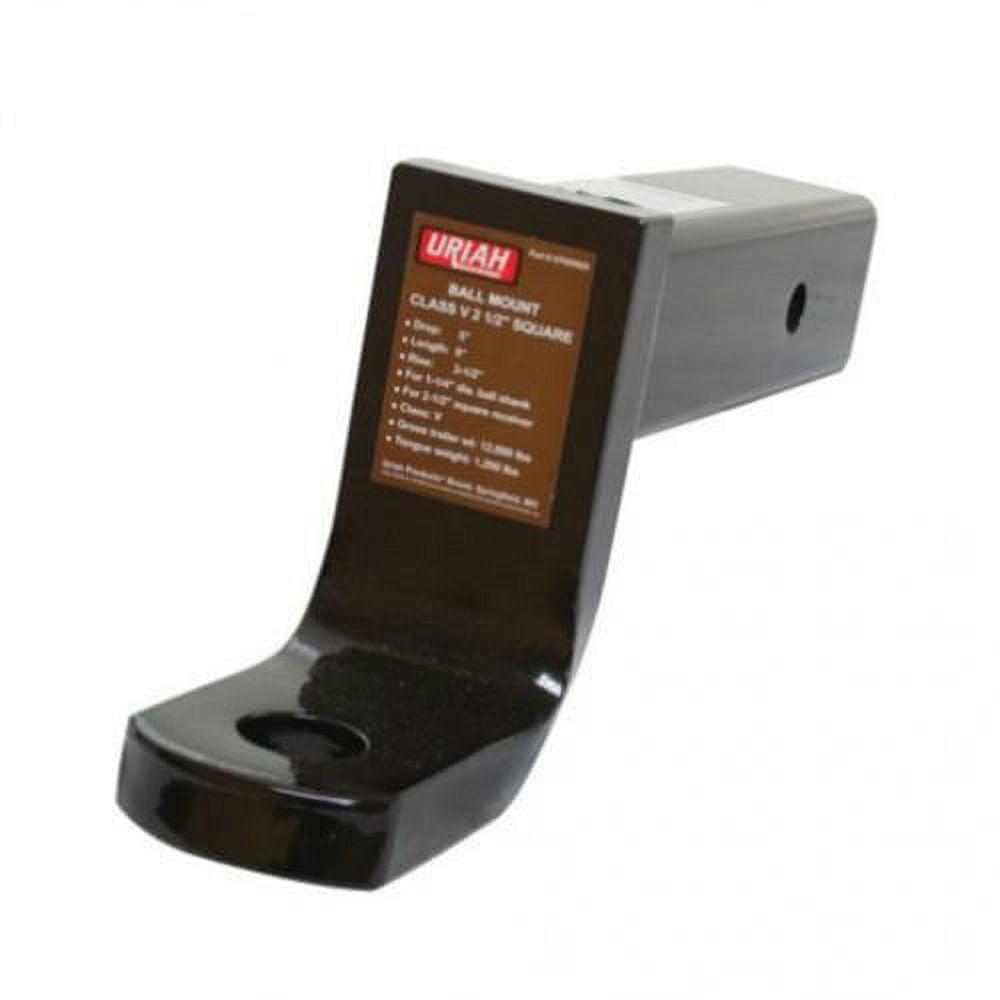 Trailer Hitch Insert Heavy Duty 1-1/4" Ball Mount 5" Drop - Walmart.com