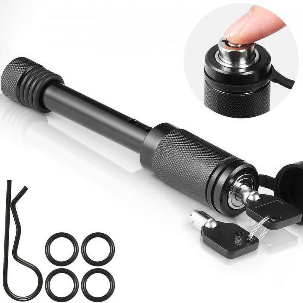 Trailer Hitch Lock, 5/8-inch Diameter, Locking Receiver Pin with 2 Keys ...