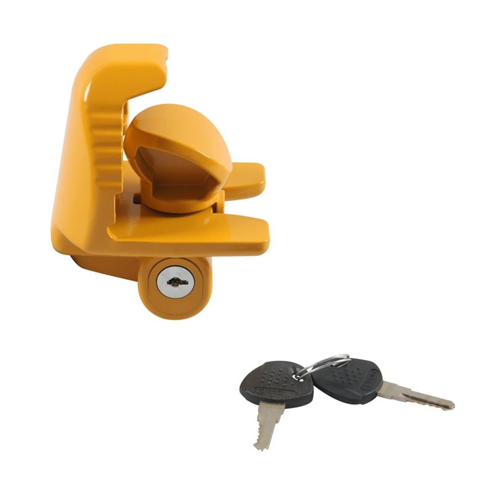 Trailer Hitch Lock Universal Size with 2 Keys, Heavy Duty Steel Locks ...