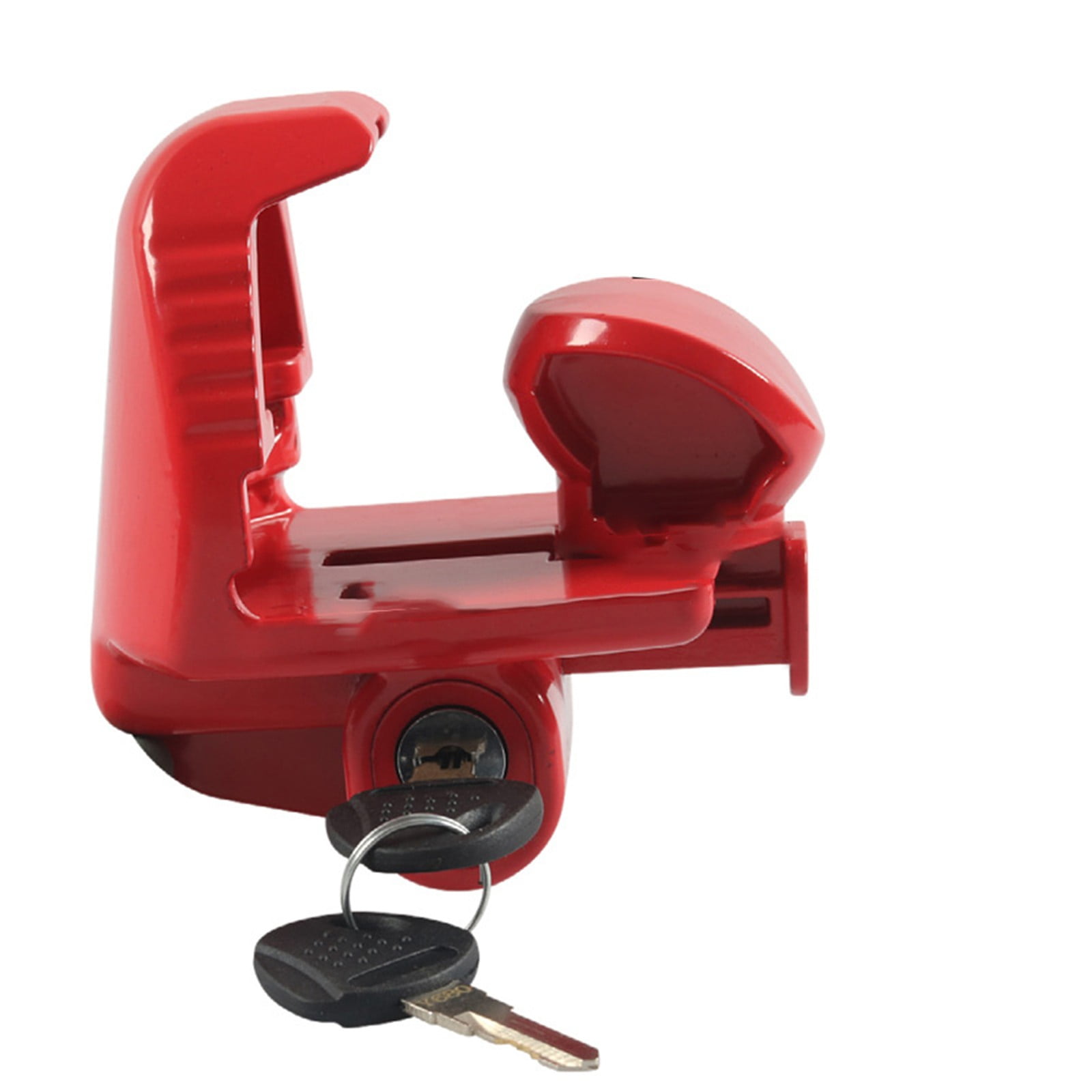 Trailer Hitch Lock with Keys, Fit 1-7/8", 2", And 2-5/16" Couplers Red ...