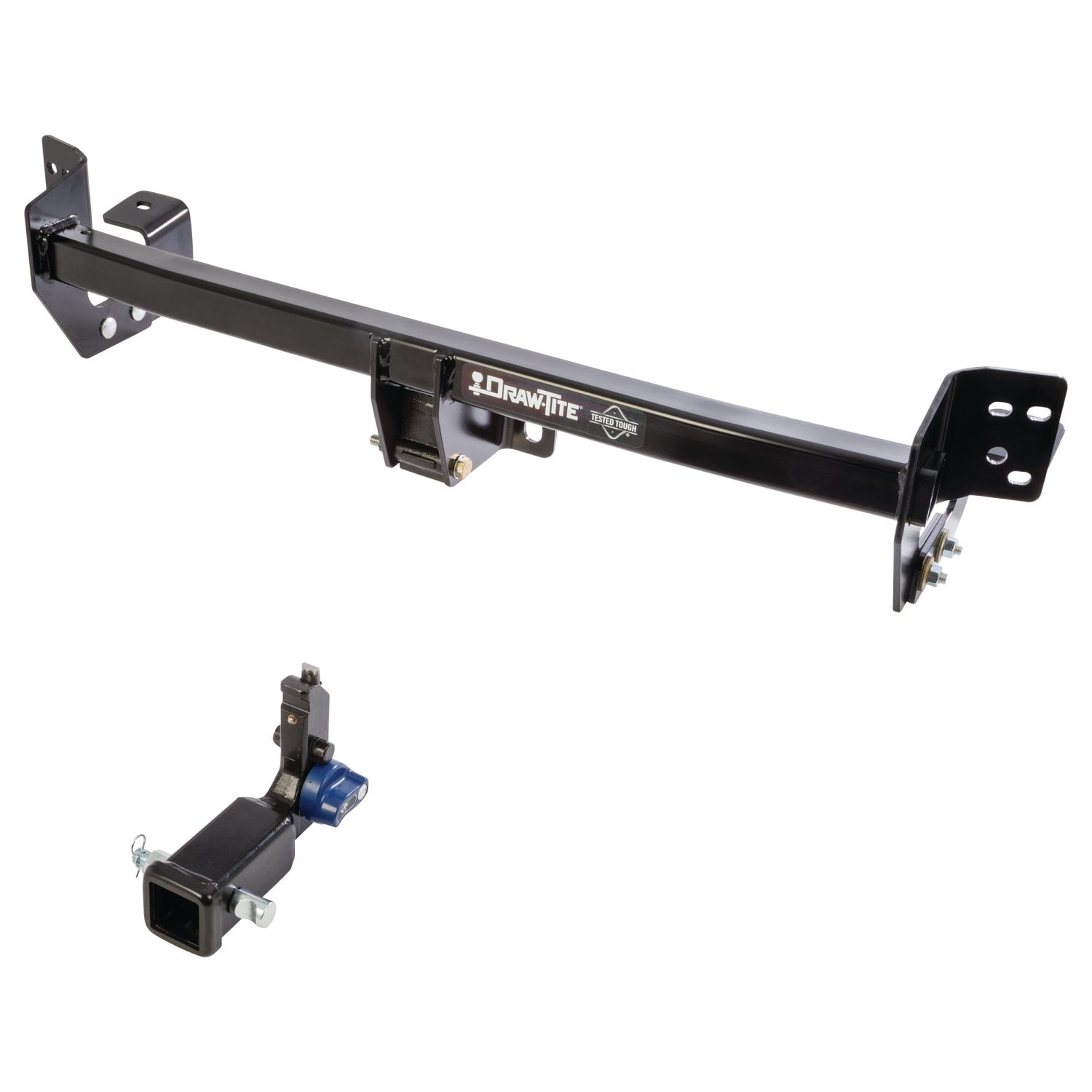 Hidden Hitch 2-Inch Removable Trailer Hitch & Tow Receiver for 19-23 ...