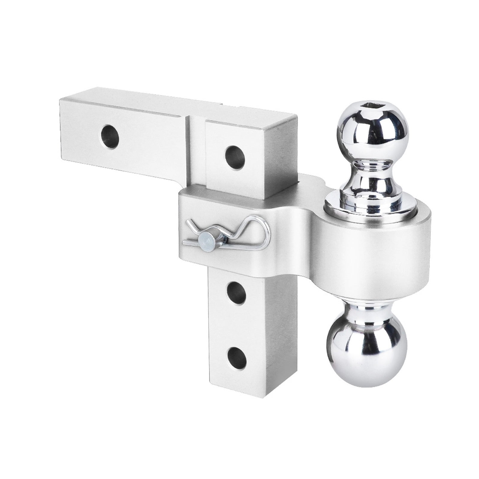 Trailer Hook Ball Bracket Kit With 2 Inch Ball Trailer Heavy Duty Adjustable Combo For RV Truck ...